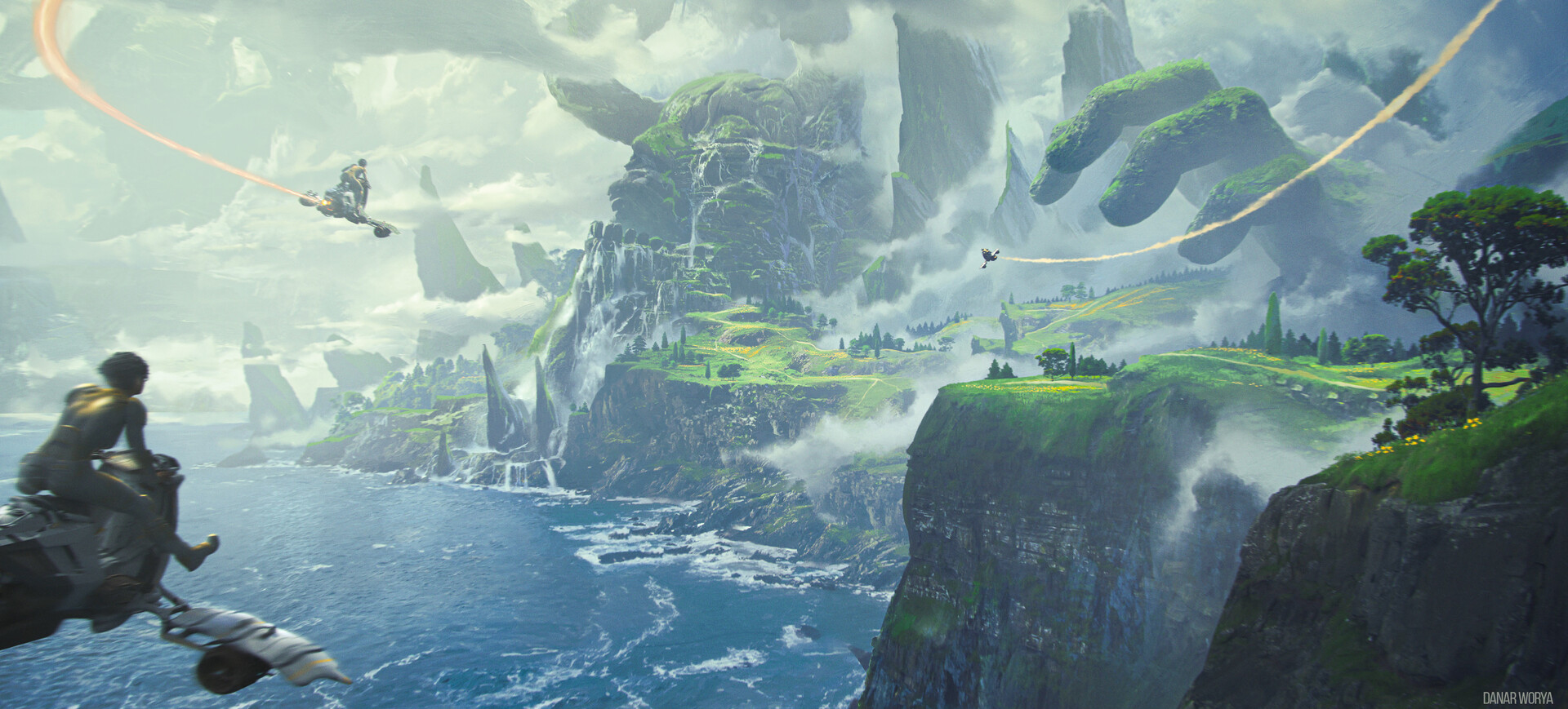 ArtStation - Titan island