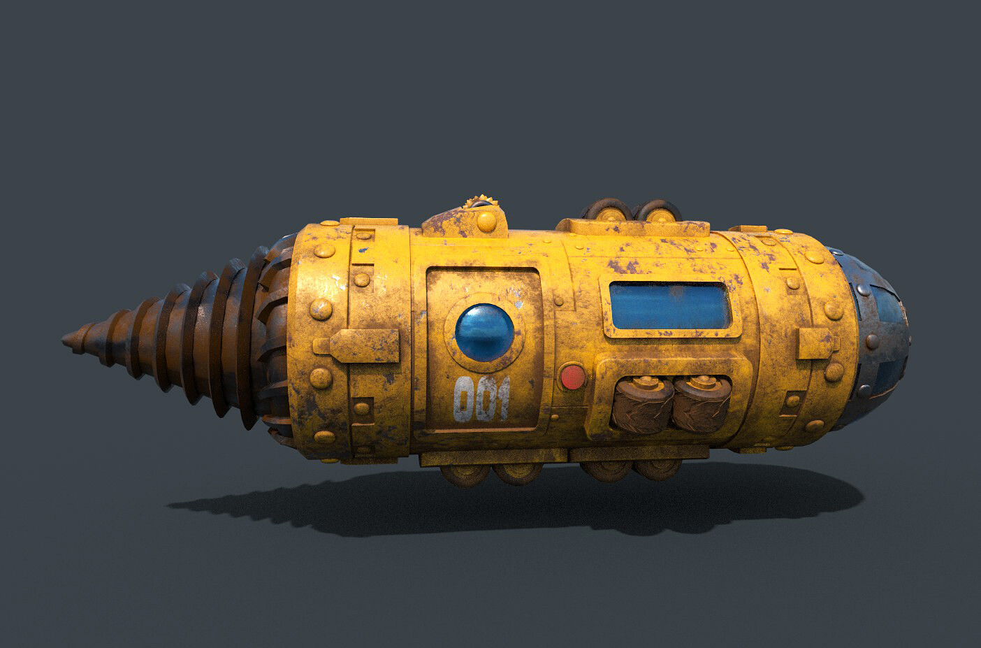 ArtStation - Drill machine