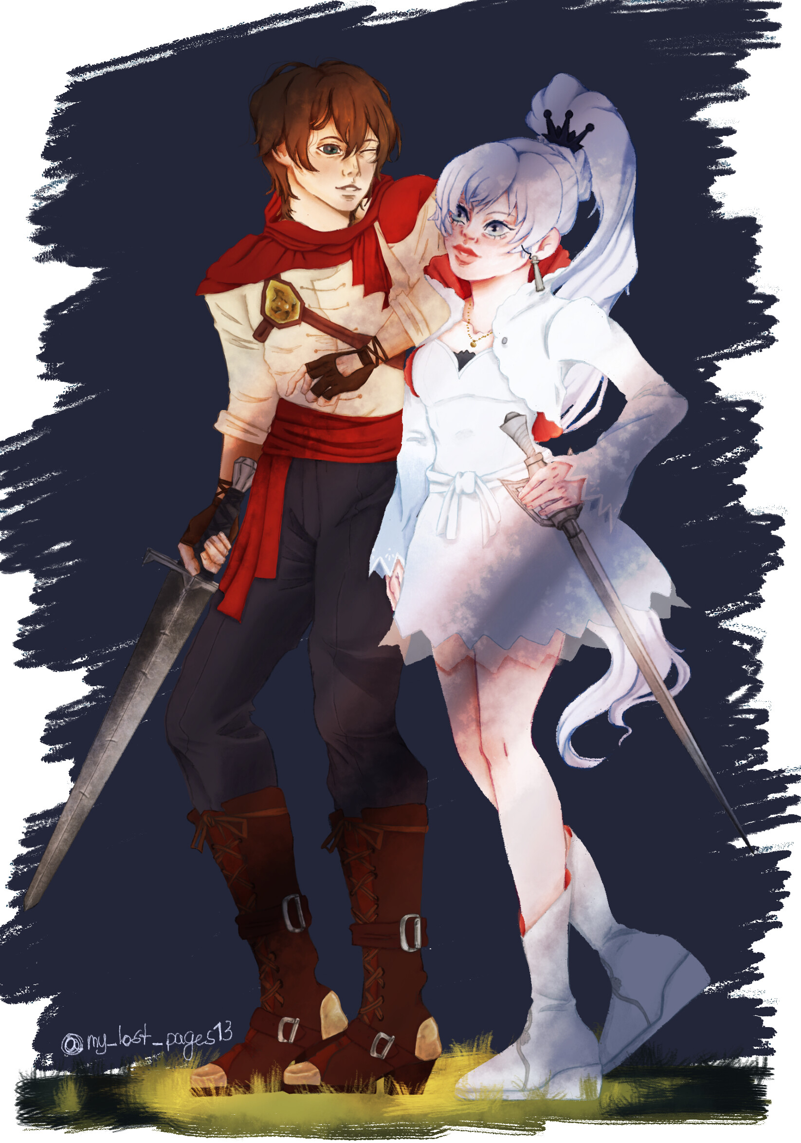rwby ruby and weiss md