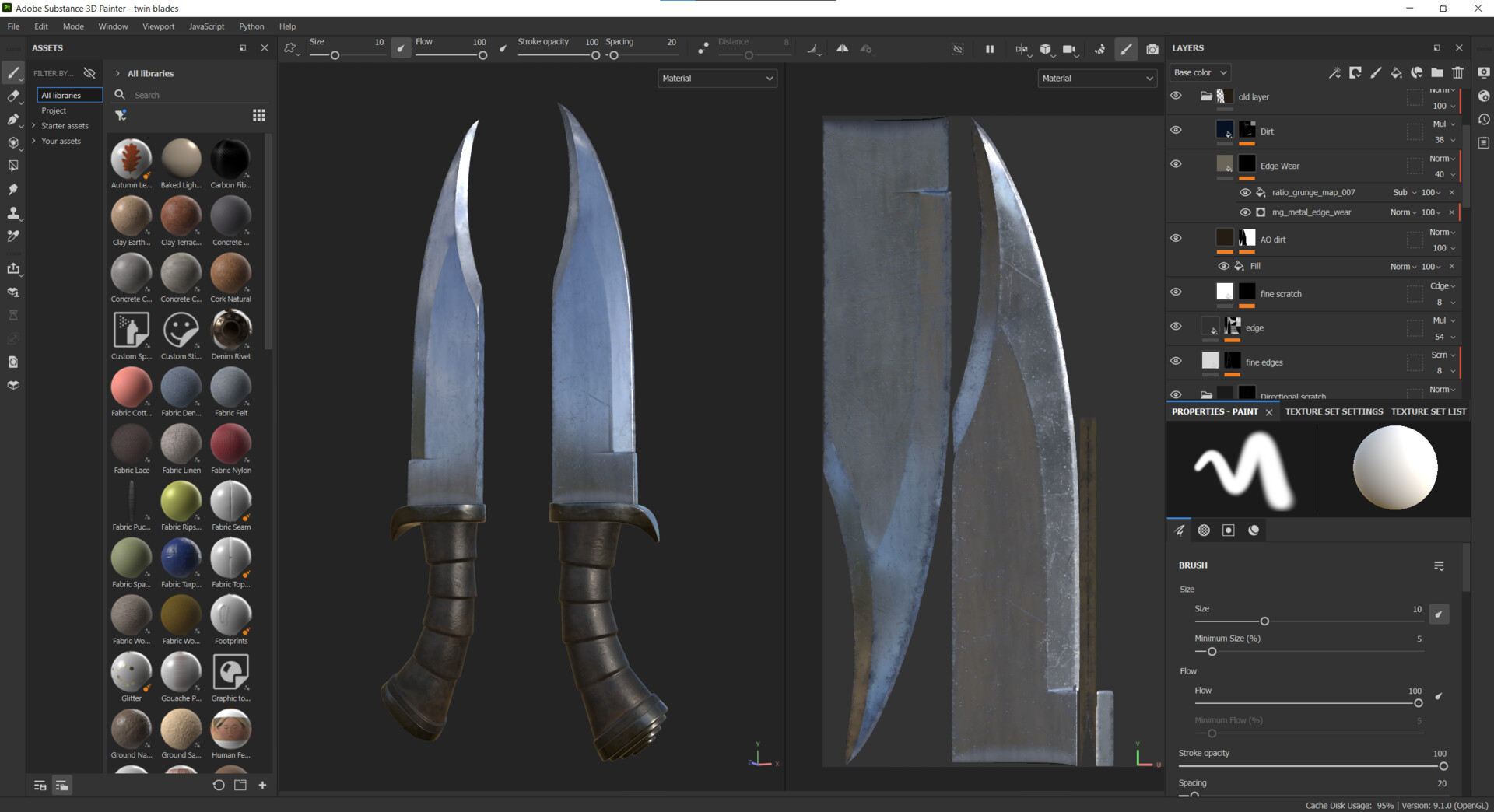 Jacob Cabrera - Twin Blades