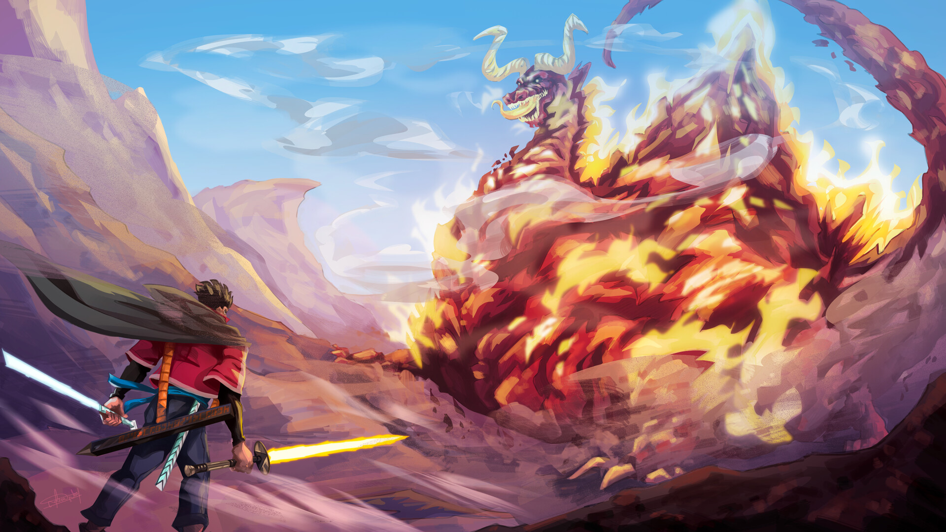 ArtStation - Sol Valor- Rock Beast