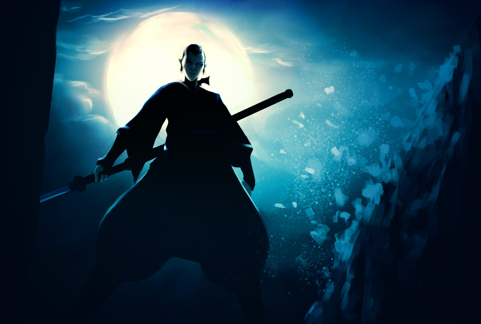 ArtStation - Blue eye Samurai - Mizu