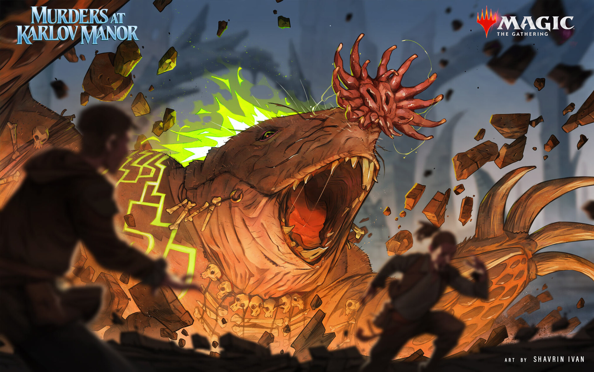 ArtStation - Anzrag, the Quake-Mole magic the gathering Shavrin