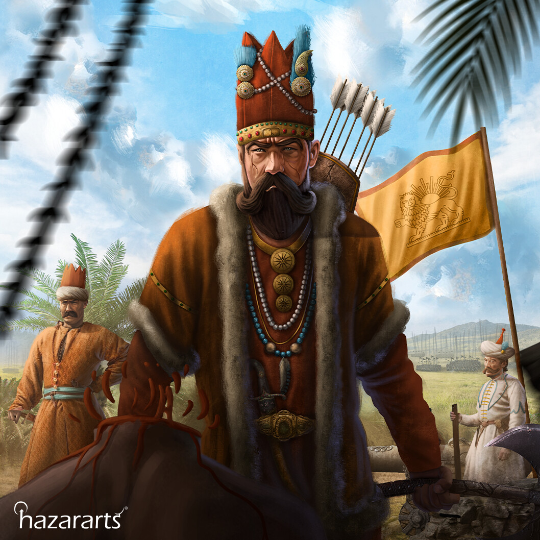 ArtStation - Afsharid concept art: Nader Shah Afshar