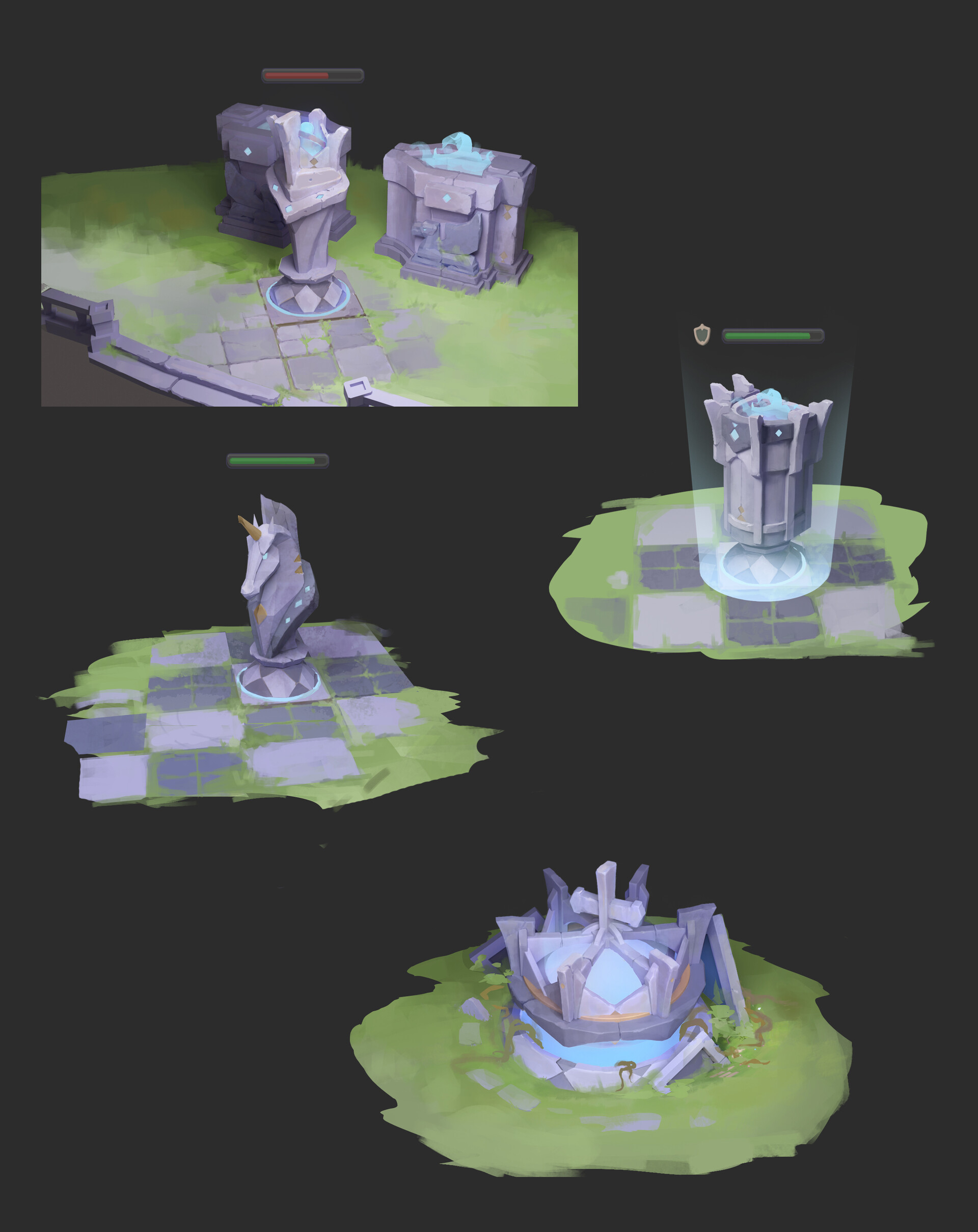 ArtStation - moba练习