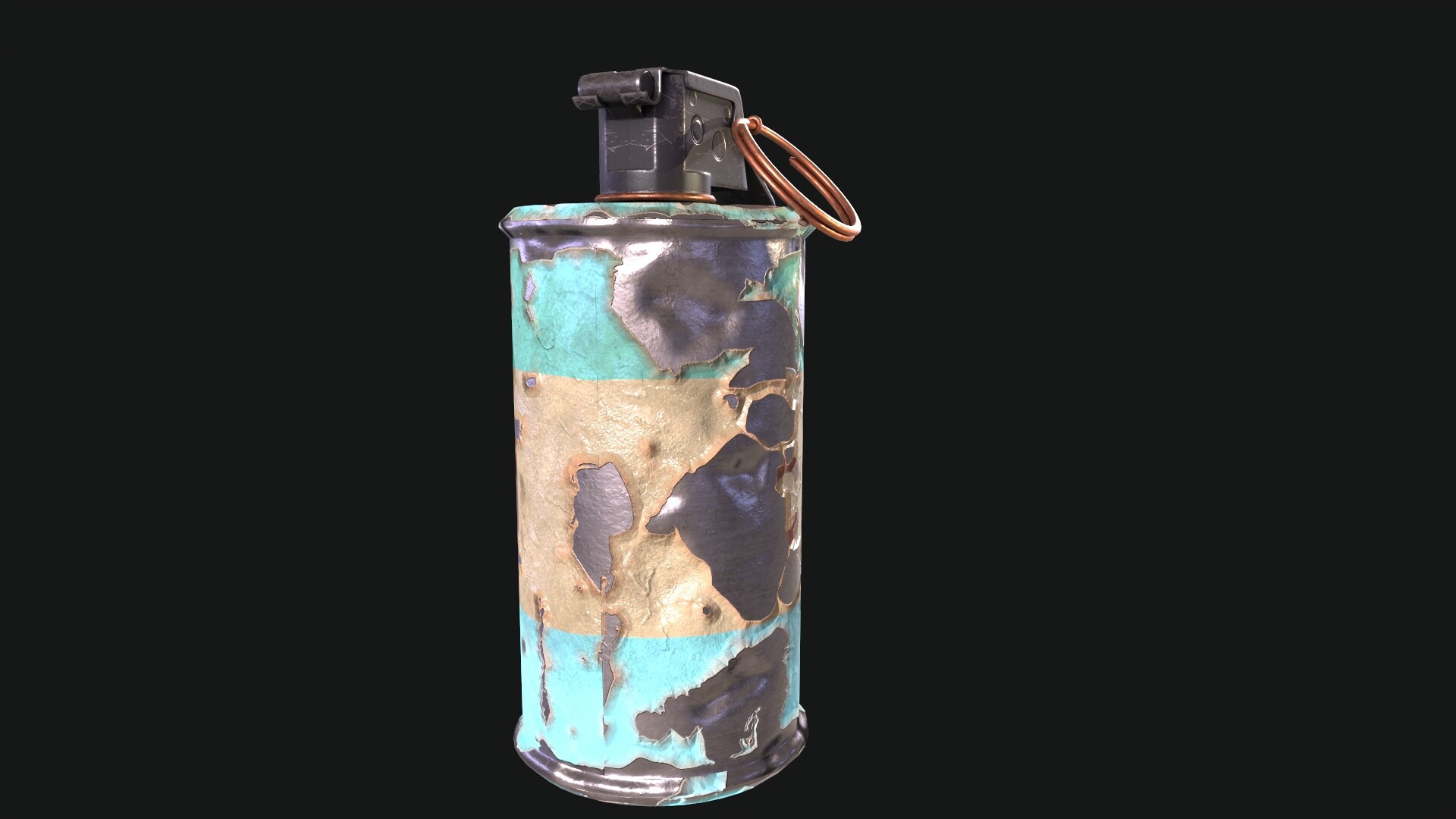 ArtStation - Gas grenade