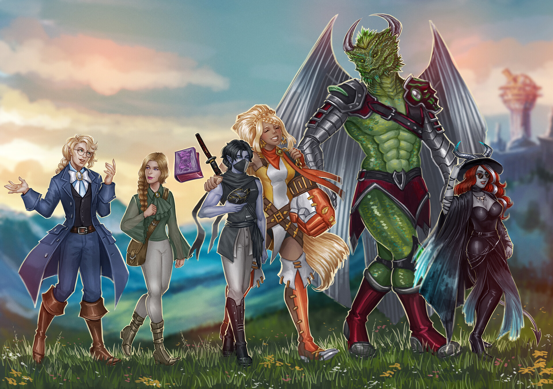 ArtStation - DnD Characters Group art, Concepts and WIPs