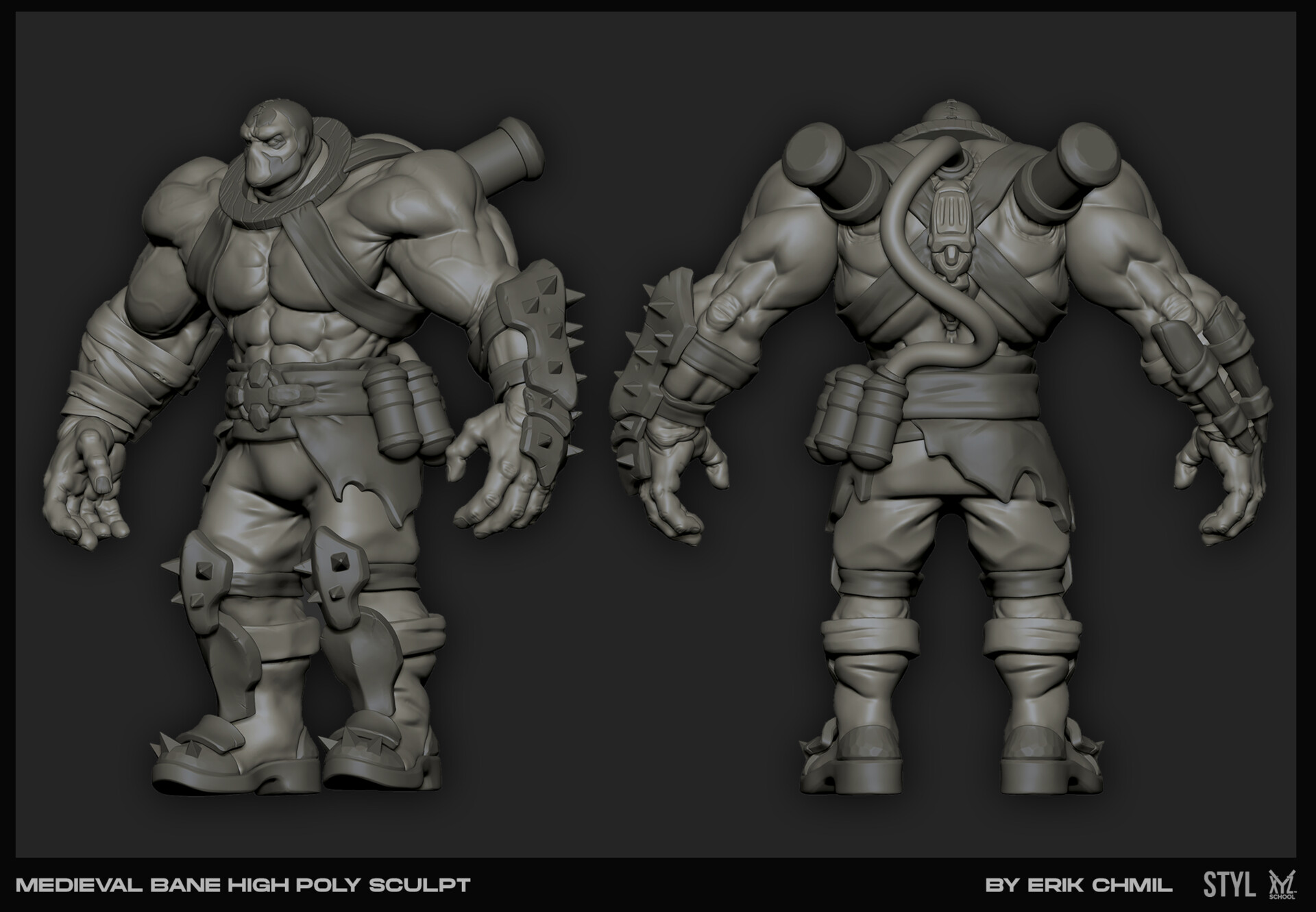 Erik Chmil - Medieval Bane Sculpt