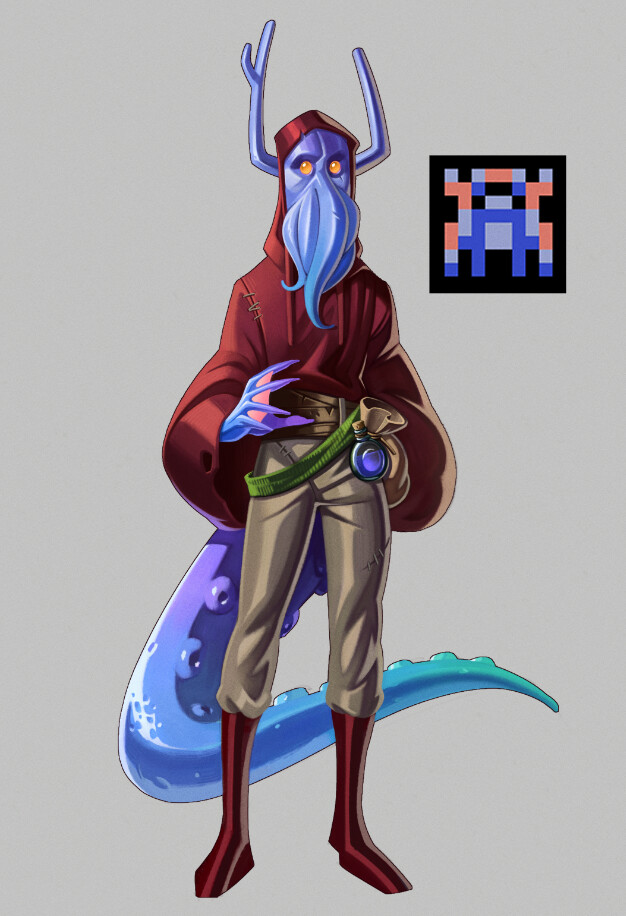 ArtStation - Painting Study/Practice (Early Character Concept)