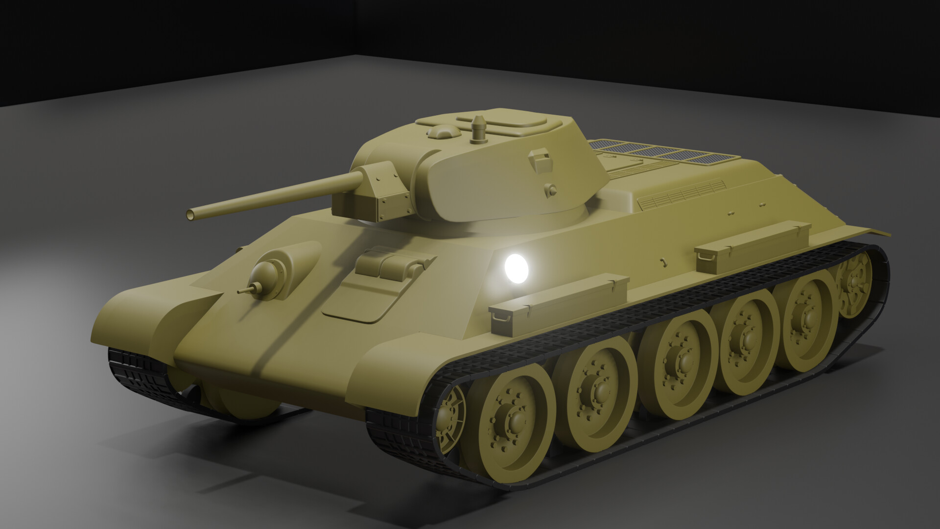 ArtStation - Soviet tank T-34