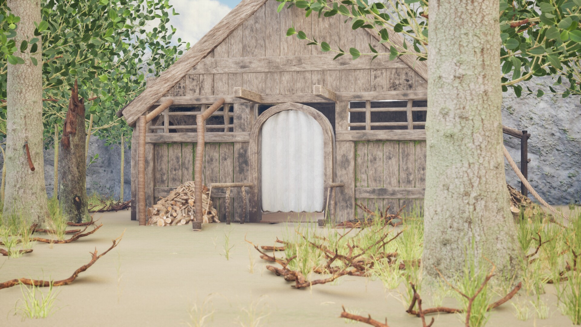 ArtStation - Viking House