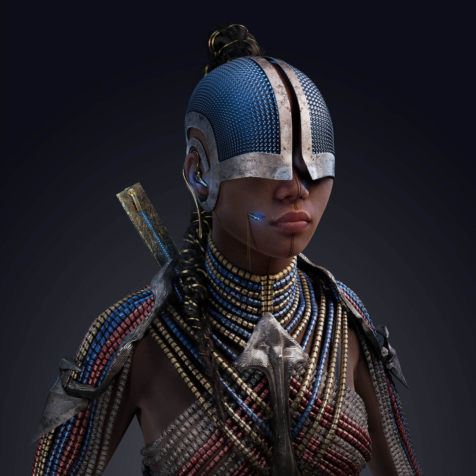 ArtStation - Oxya Origin - Avatars - Naya