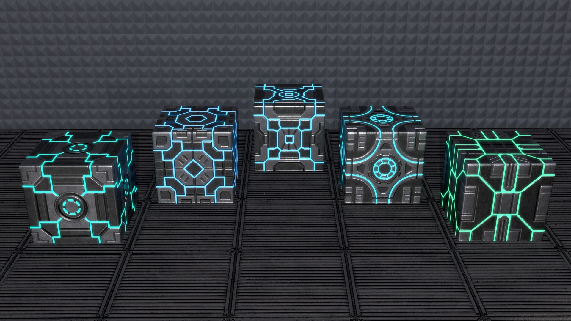 Iryna Nikitina - Sci-Fi Cubes