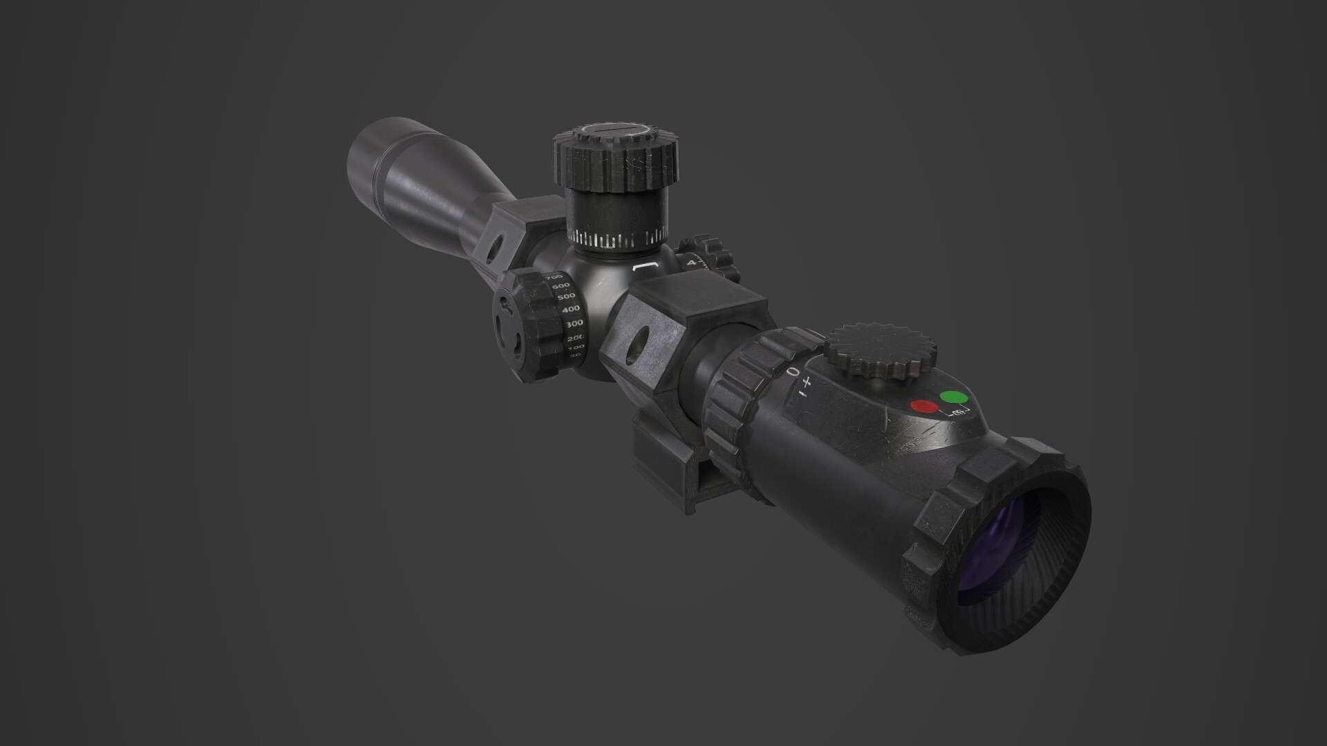 ArtStation - Sniper Scope Hardsurface model