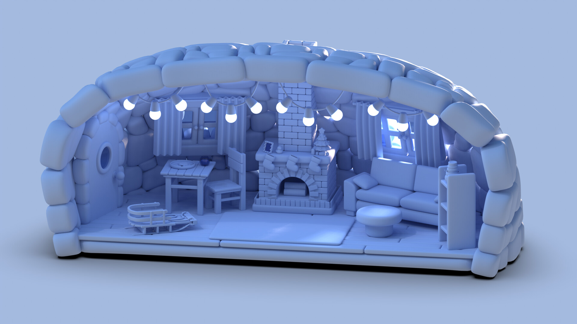 ArtStation - Igloo WIP