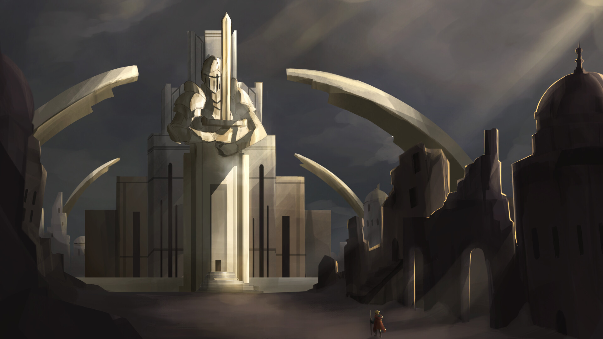 ArtStation - Ruins Landscape