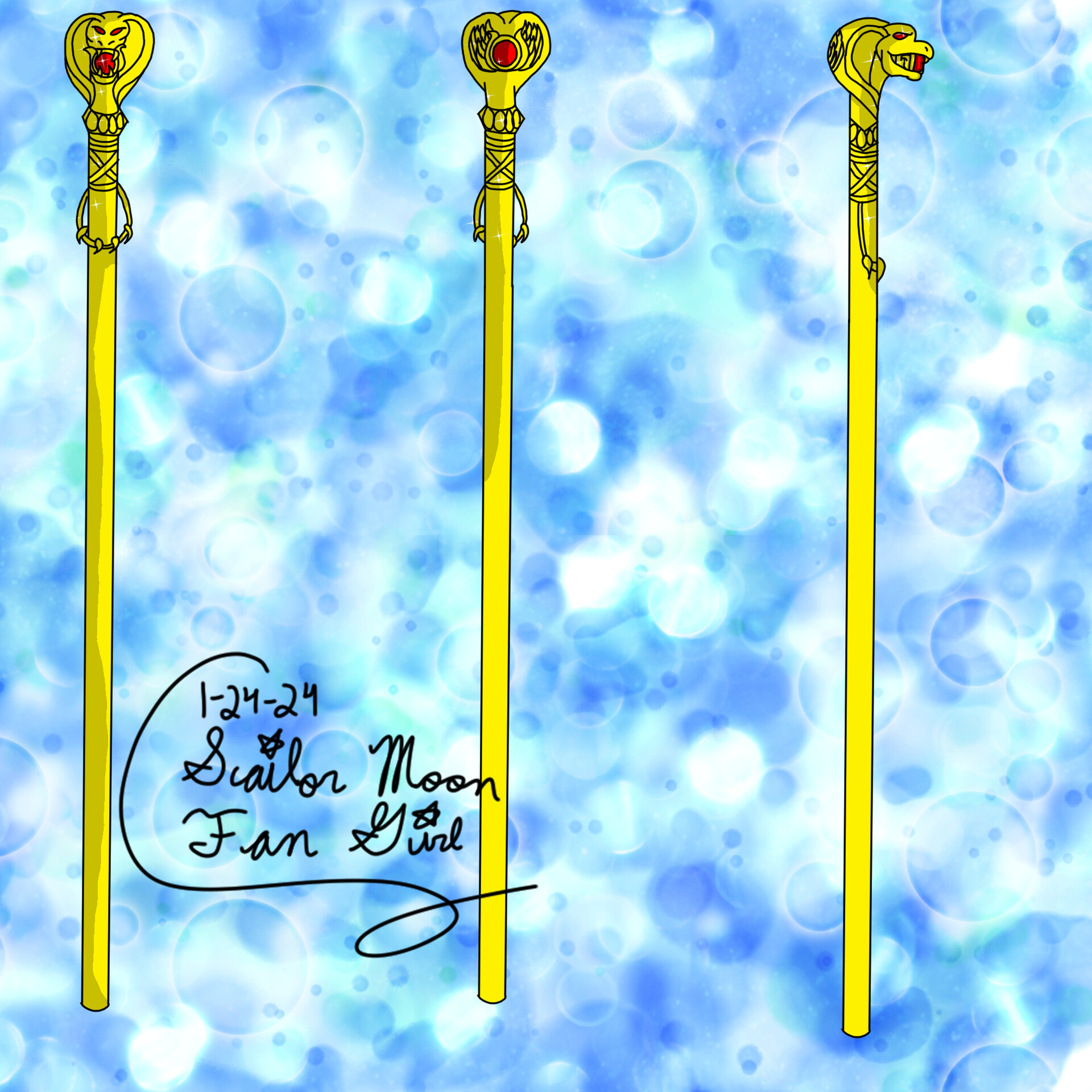 Kimberly Holtzman - Seth's Snake Staff