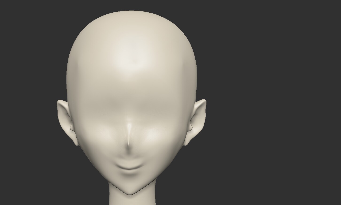 Artstation Anime Head Model