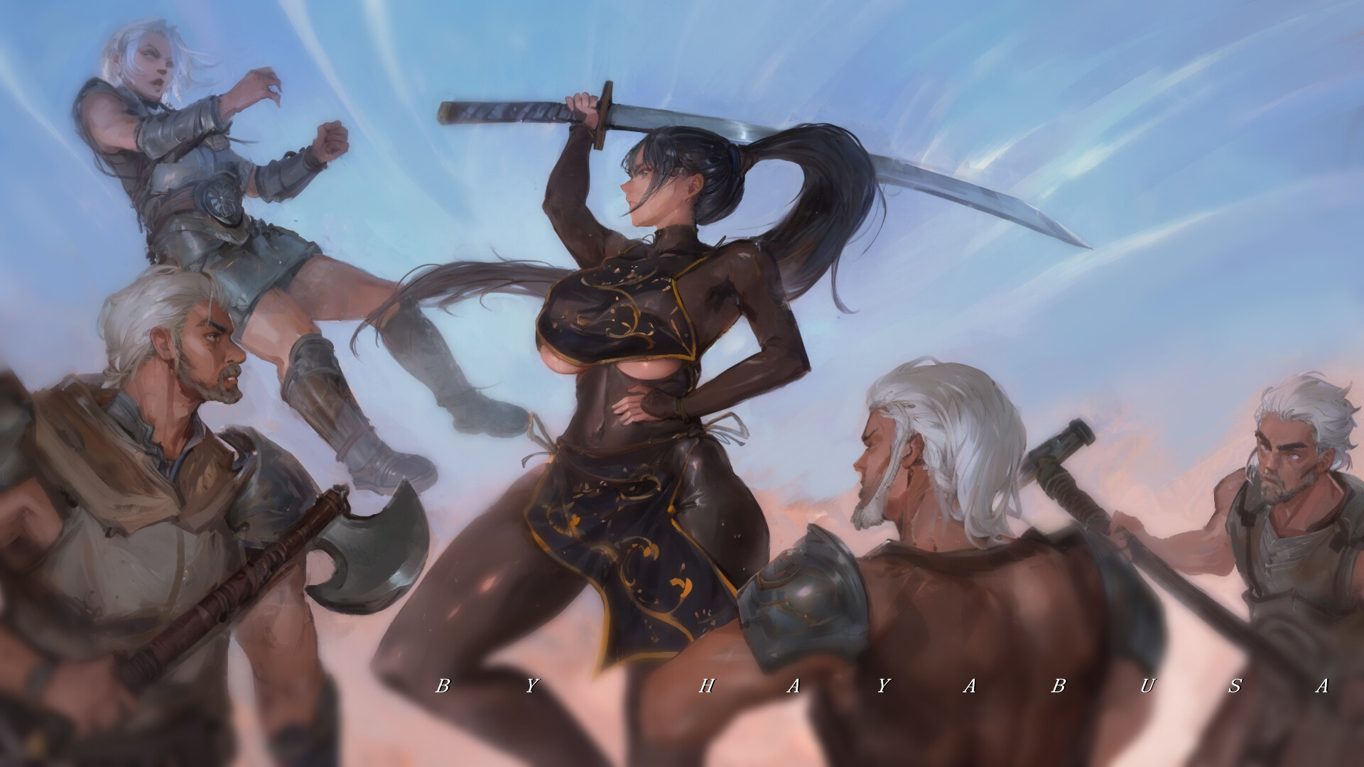 ArtStation - Heroine Knock off Nord