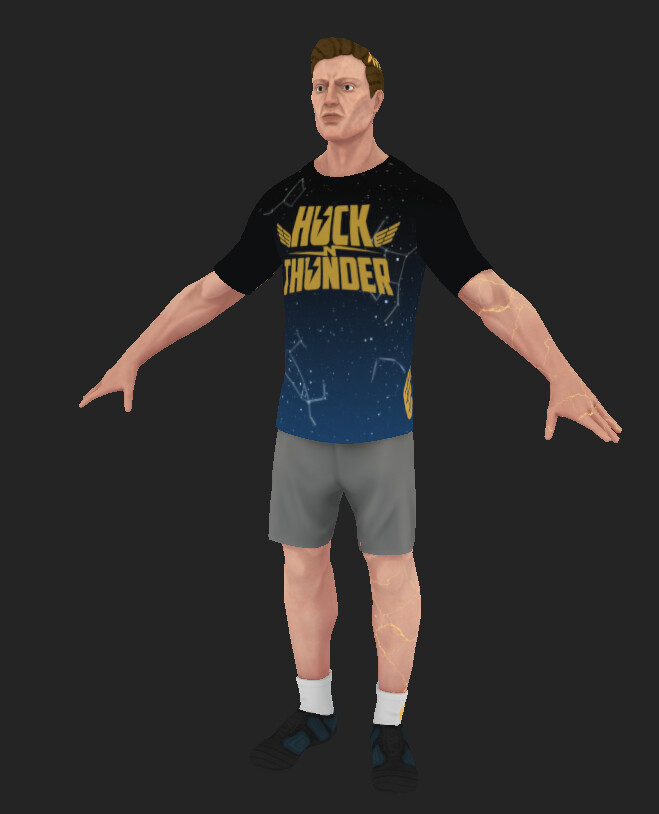 ArtStation - Captain Project; Texturing