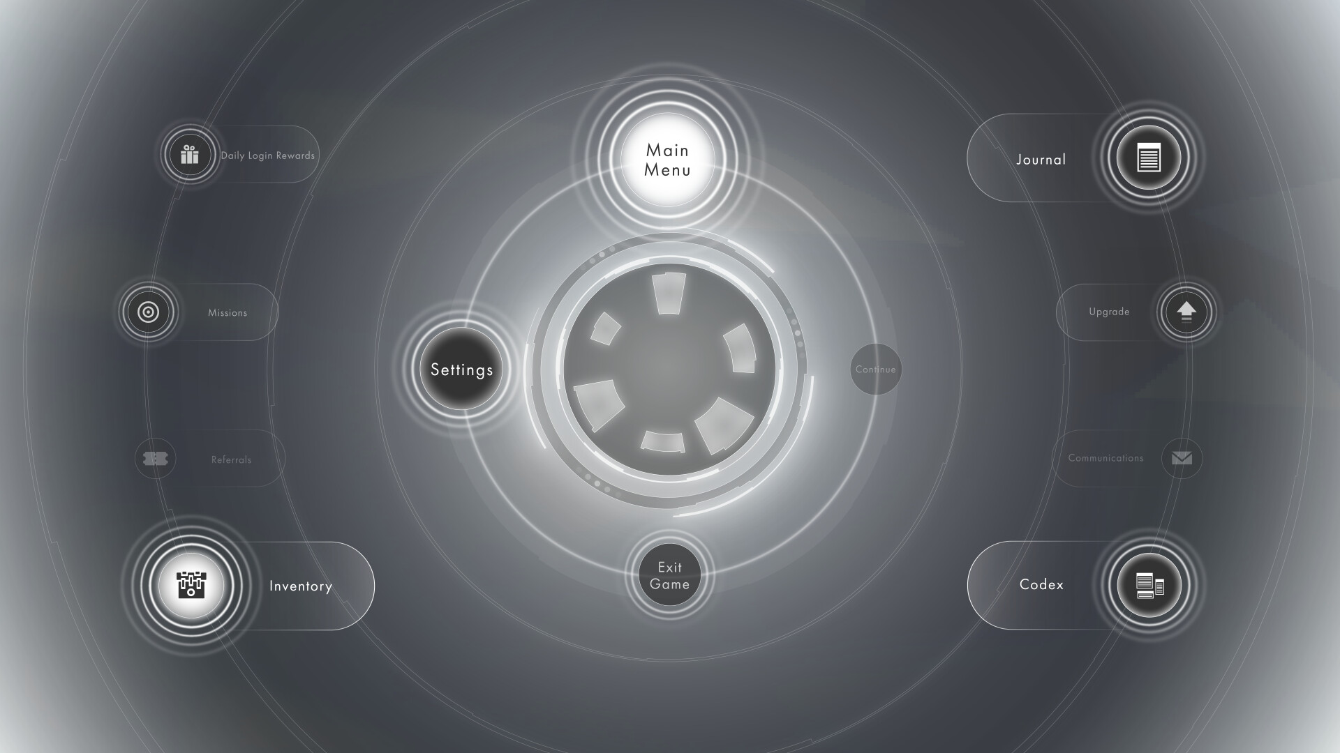 ArtStation - SCI-FI GAME UI DESIGN