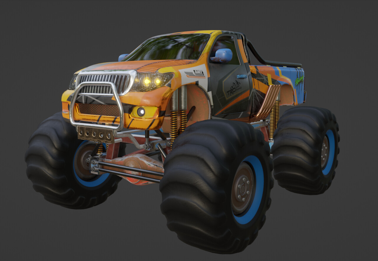ArtStation - Monster Truck