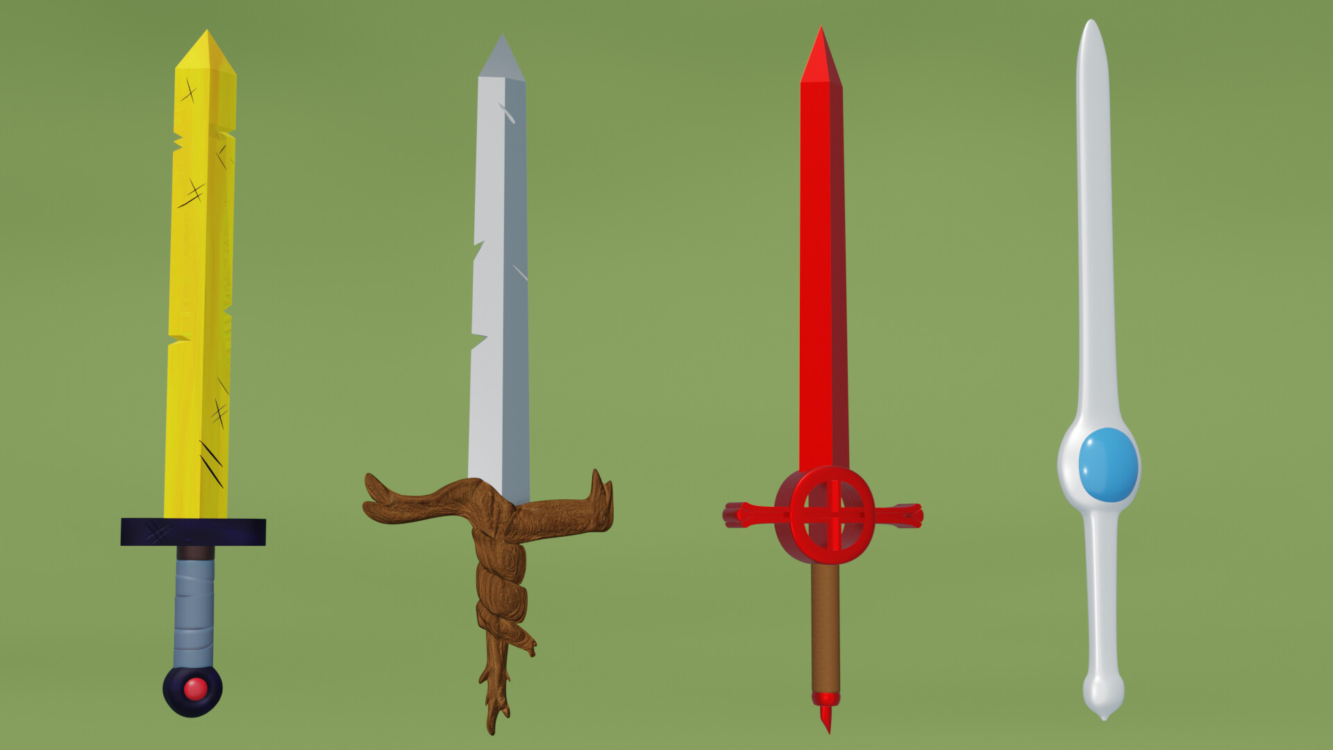 ArtStation - Adventure Time Finn Swords