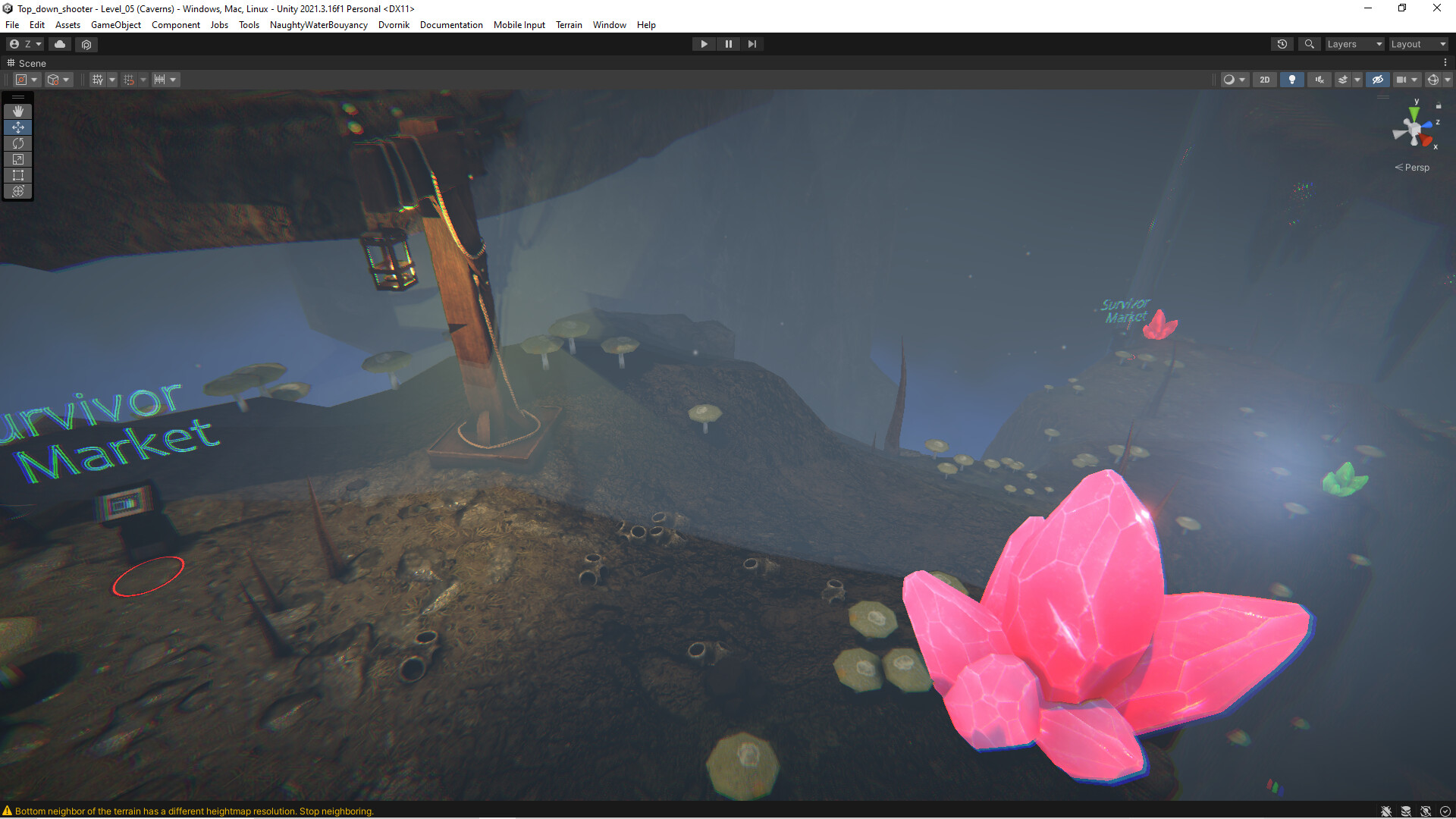 ArtStation - Caverns Level (Madhouse: Season 1)