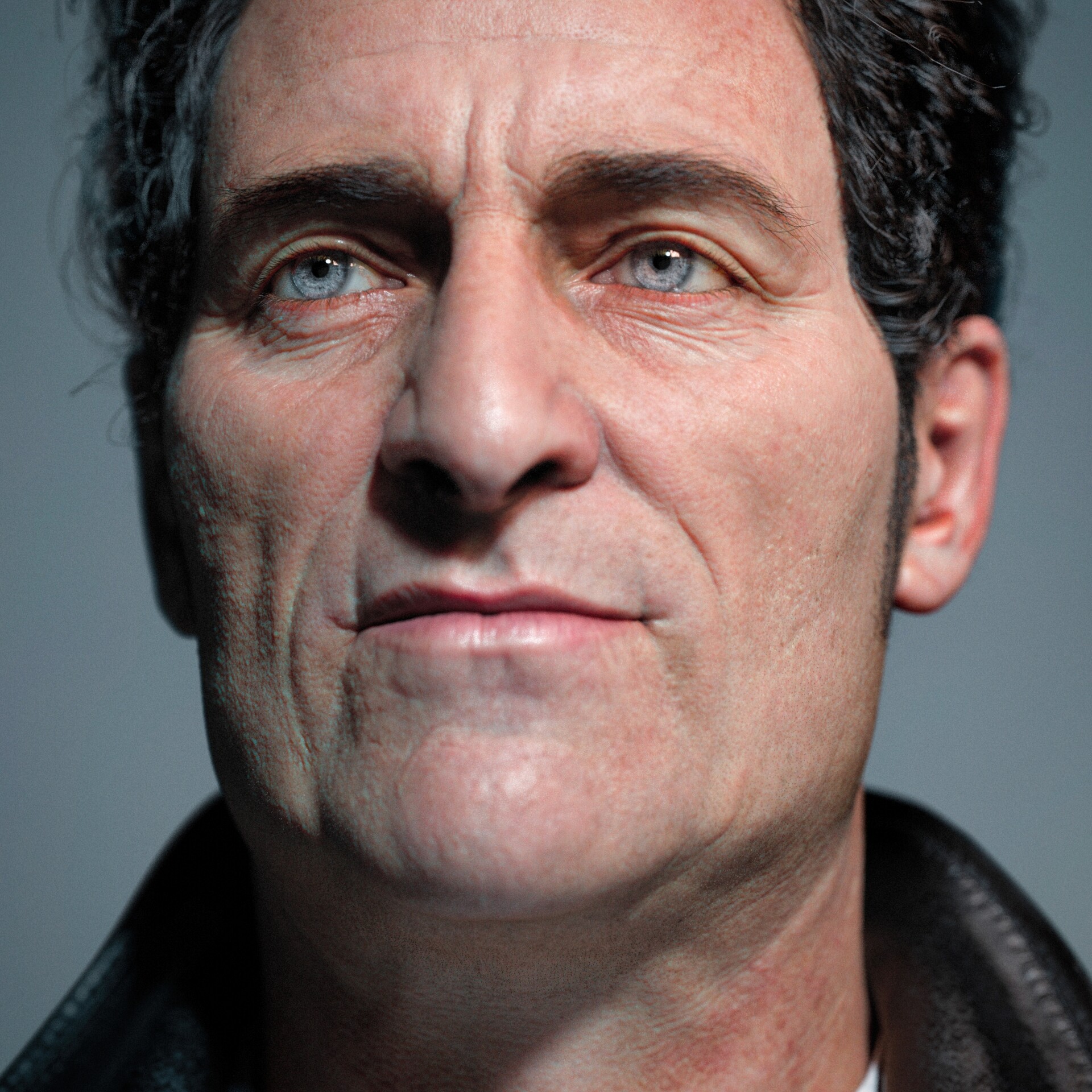 ArtStation - Kim Coates portrait