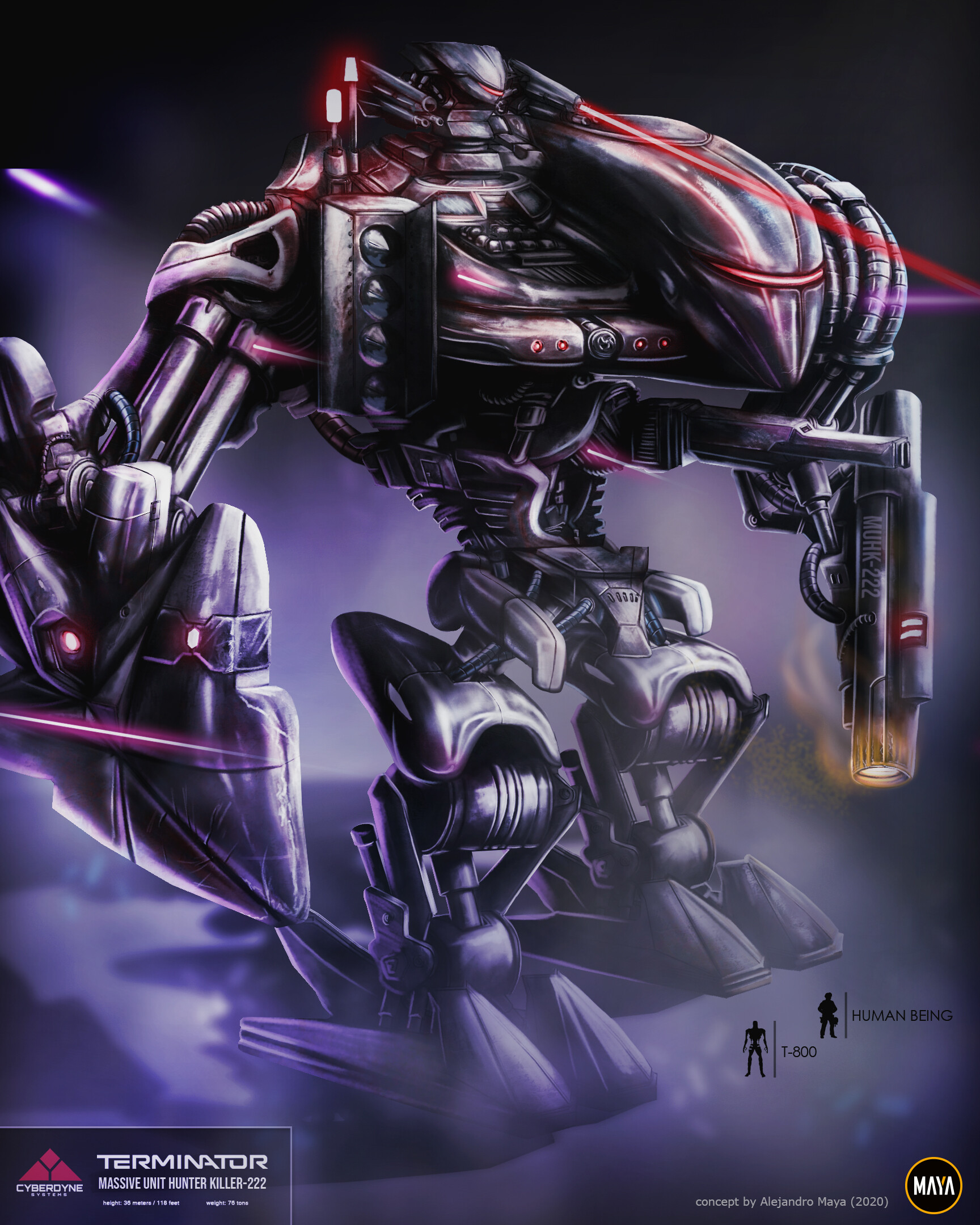 Alejandro Maya - TERMINATOR - MUHK-222