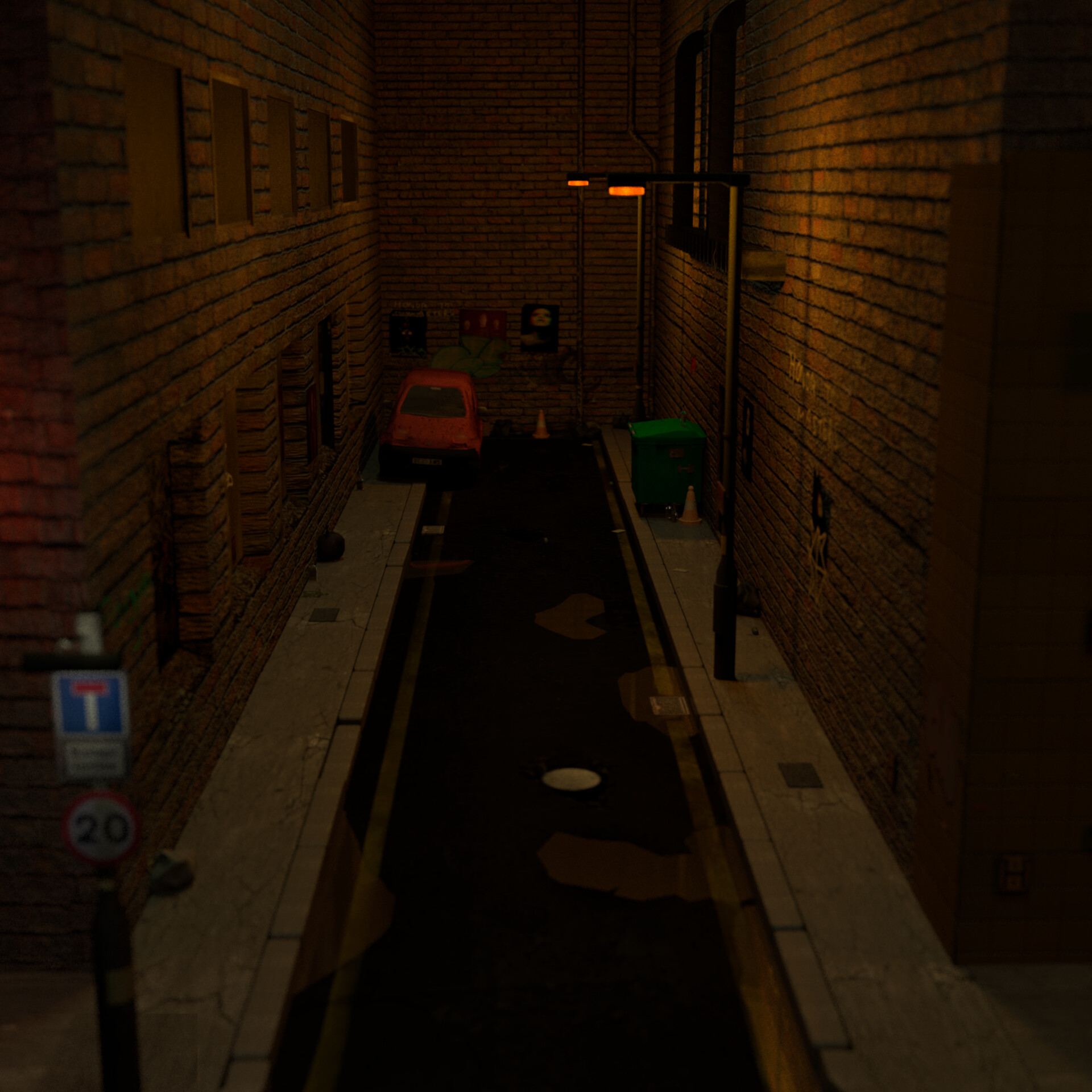 ArtStation - Street environment model