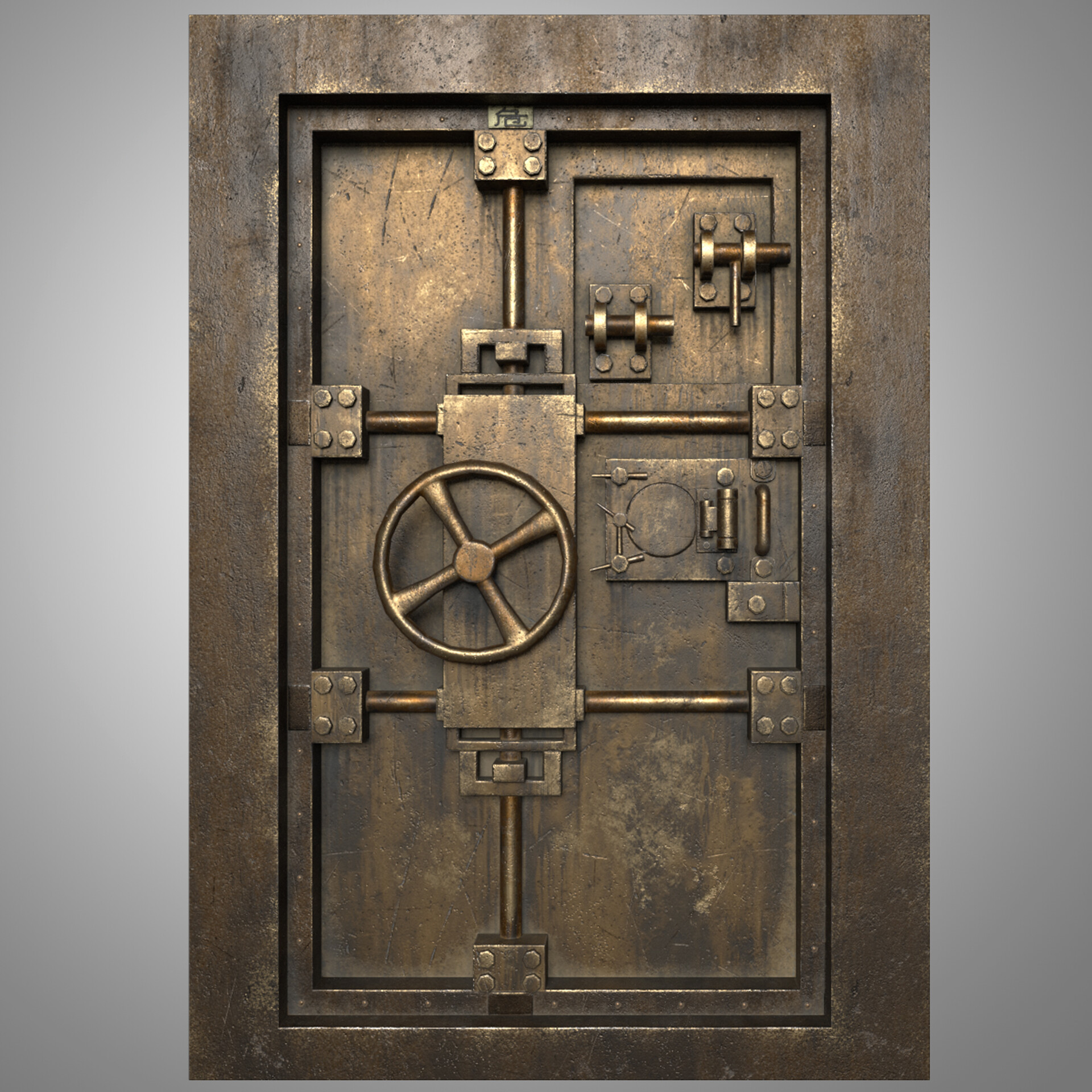 ArtStation - Metal Factory Gate