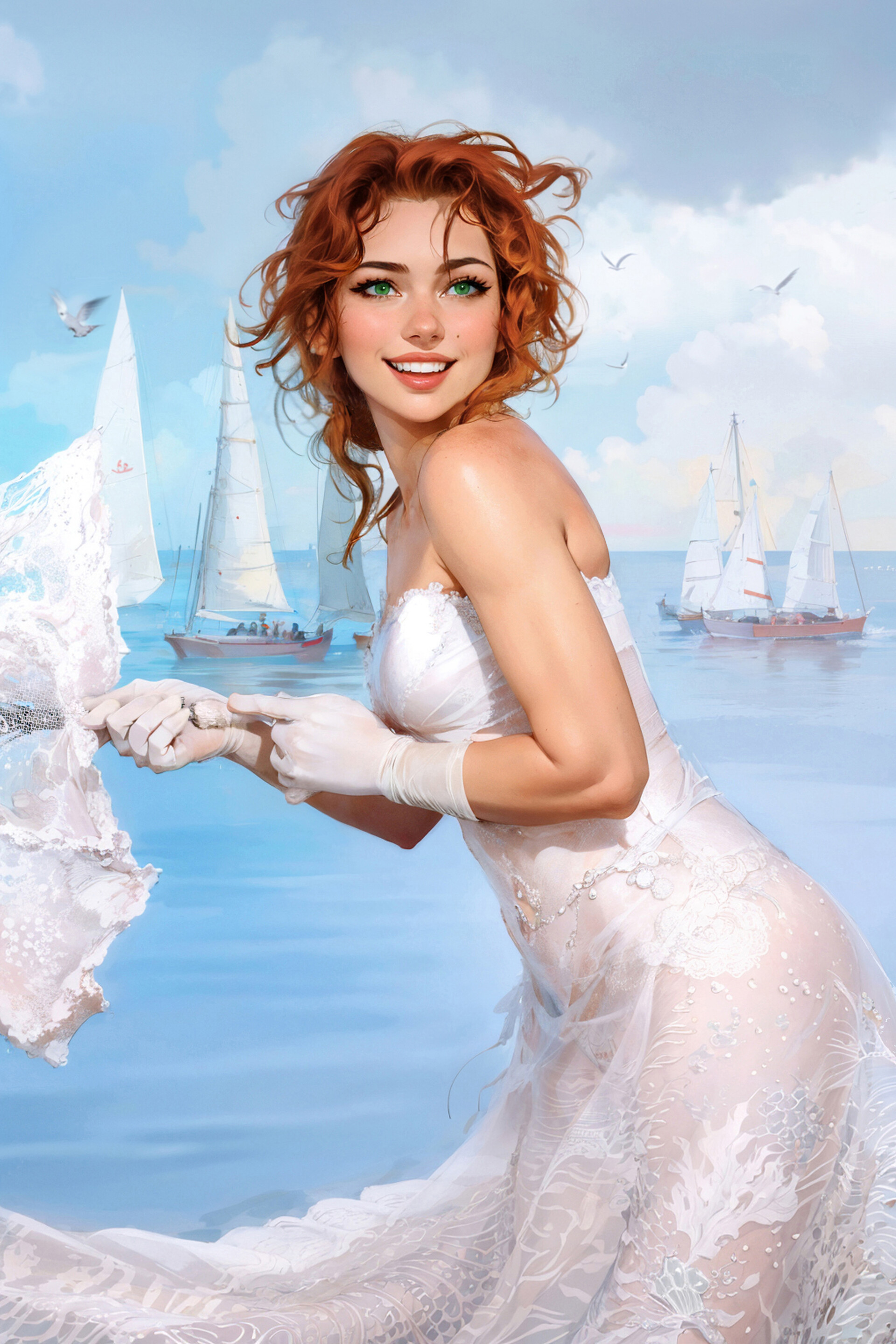 ArtStation - volf pin-up