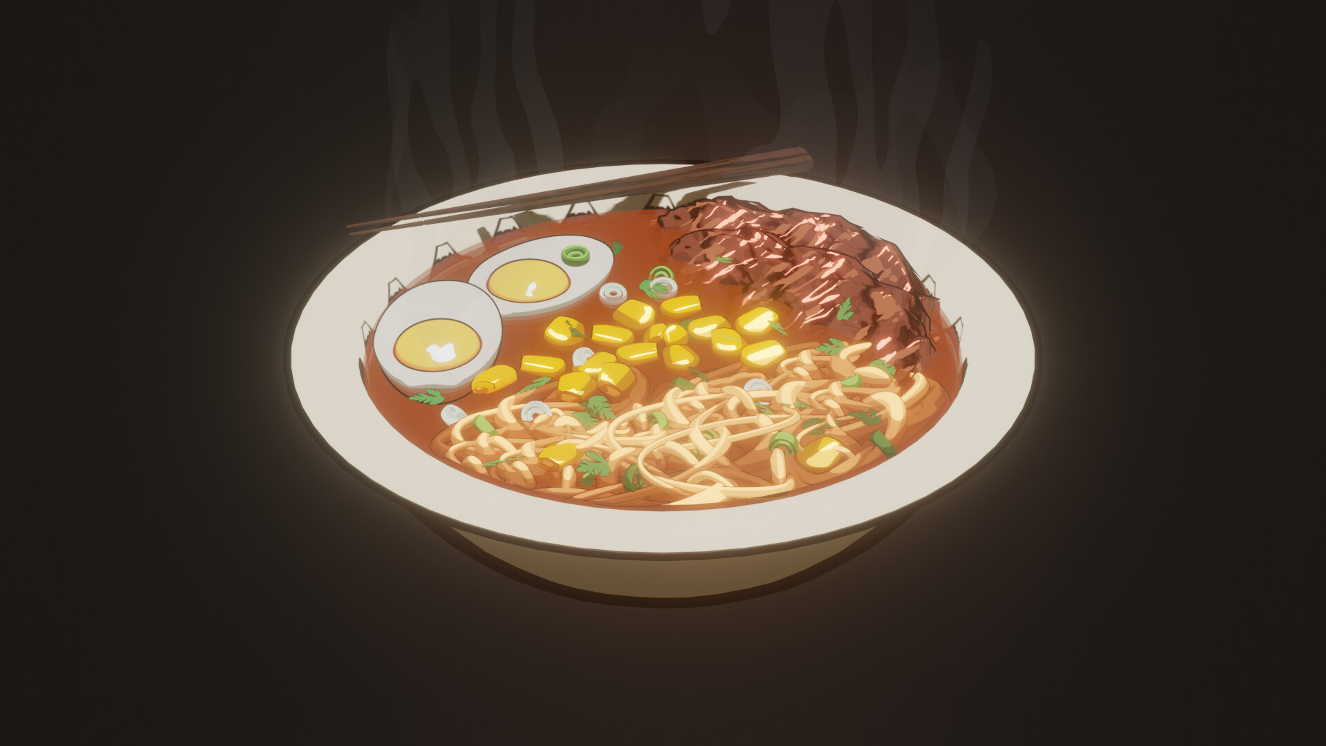 ArtStation - Stylized Ramen