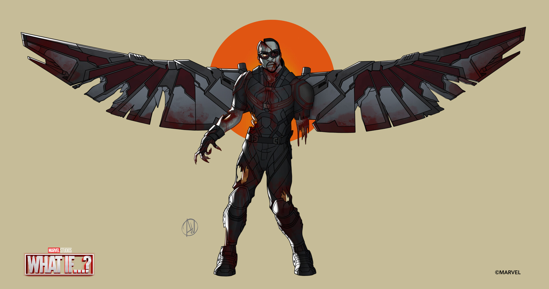 ArtStation - Zombie Falcon - WHAT IF...?
