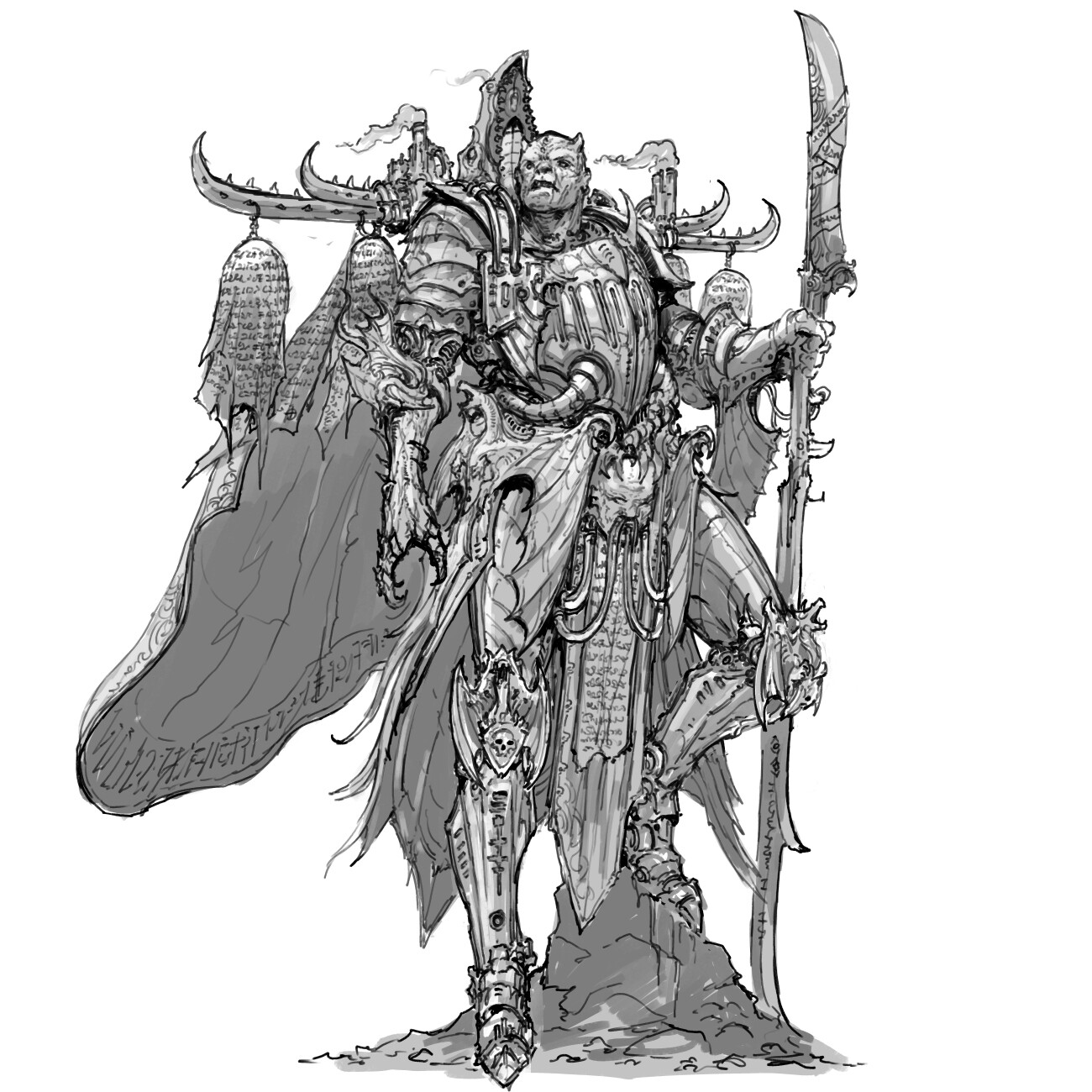 Alex Boca - Miniature concepts and sketches