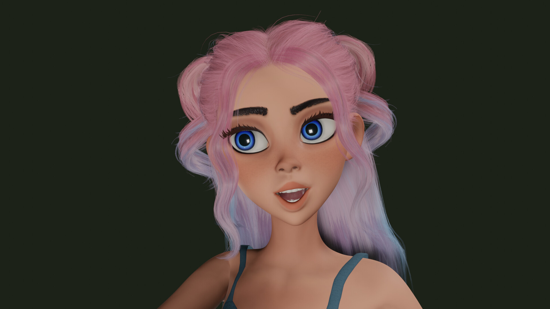 ArtStation - Syber - Cute Girl