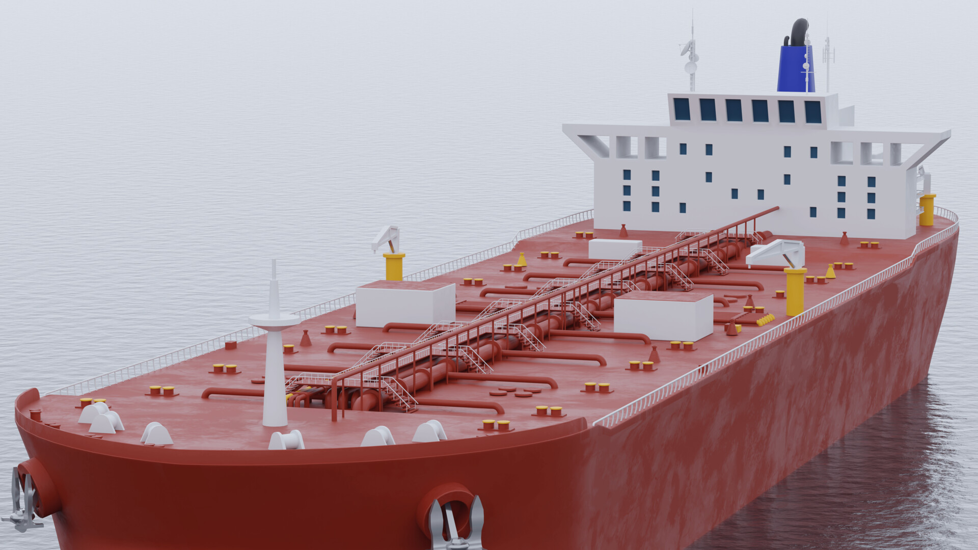 ArtStation - VLCC / Oil Tanker, pre-production film asset