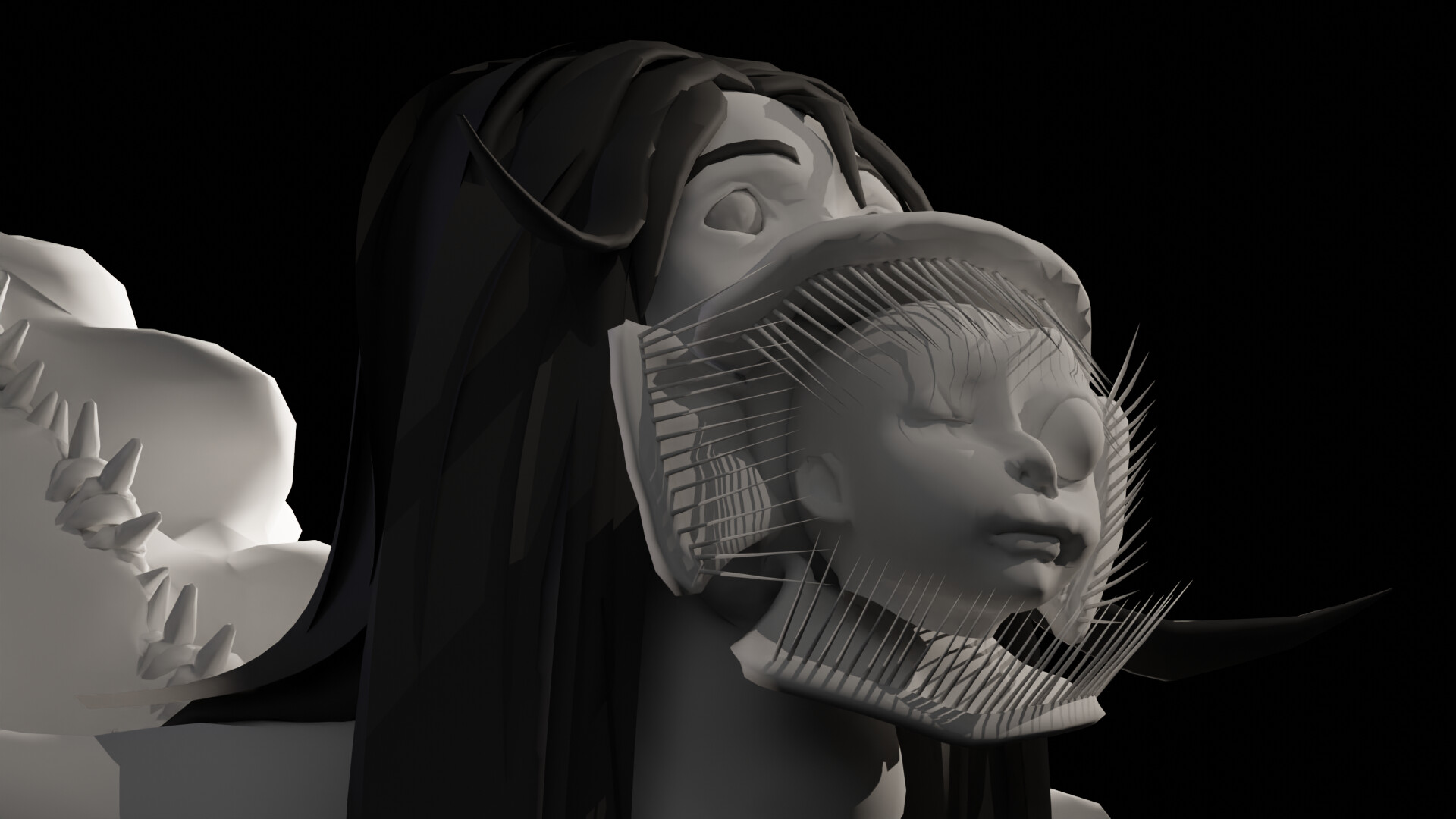 ilyu.ziya - Intern Project - 3D Miasmic Wretchspawn Horrorina Character ...