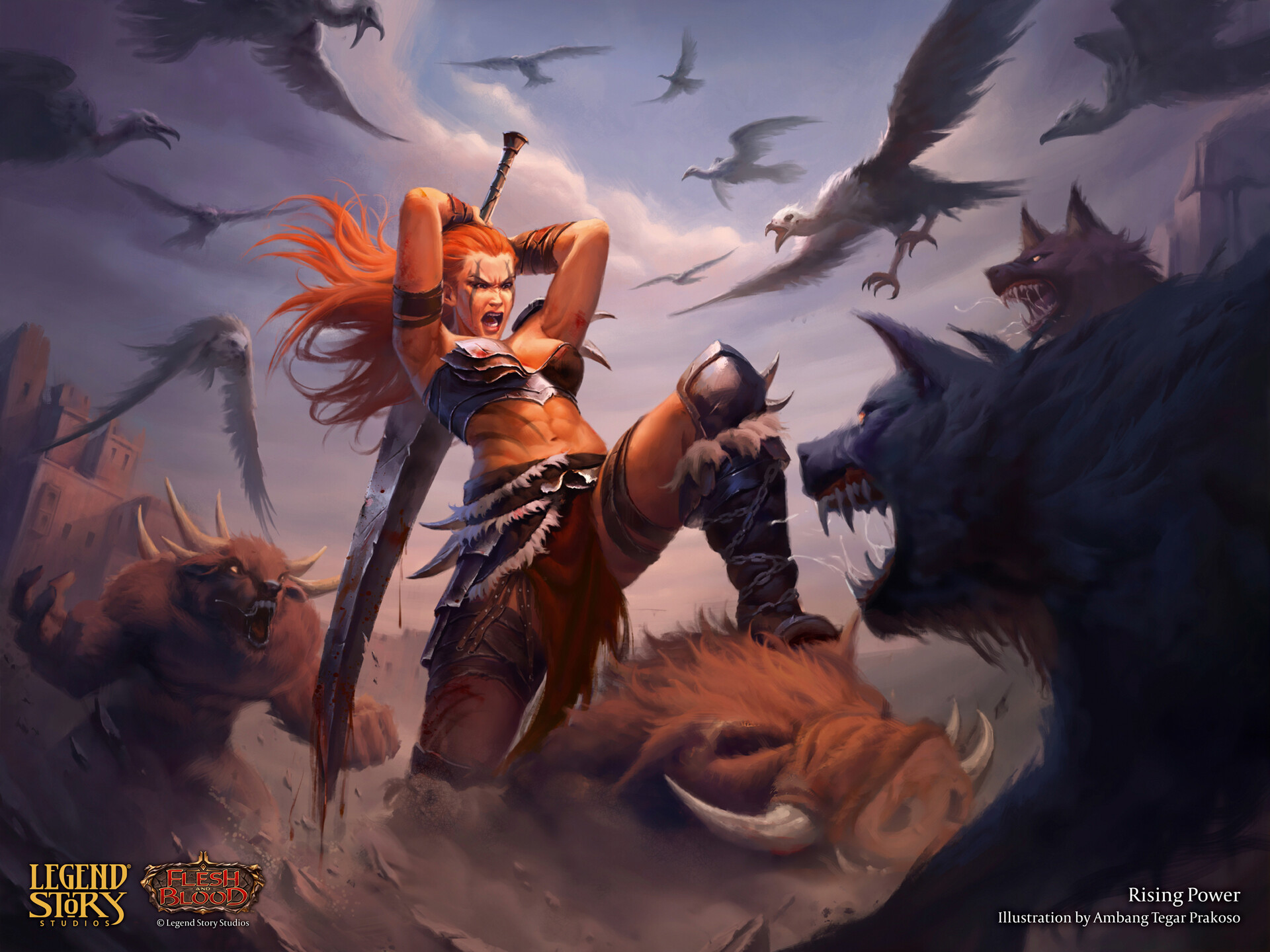 ArtStation - Rising Power