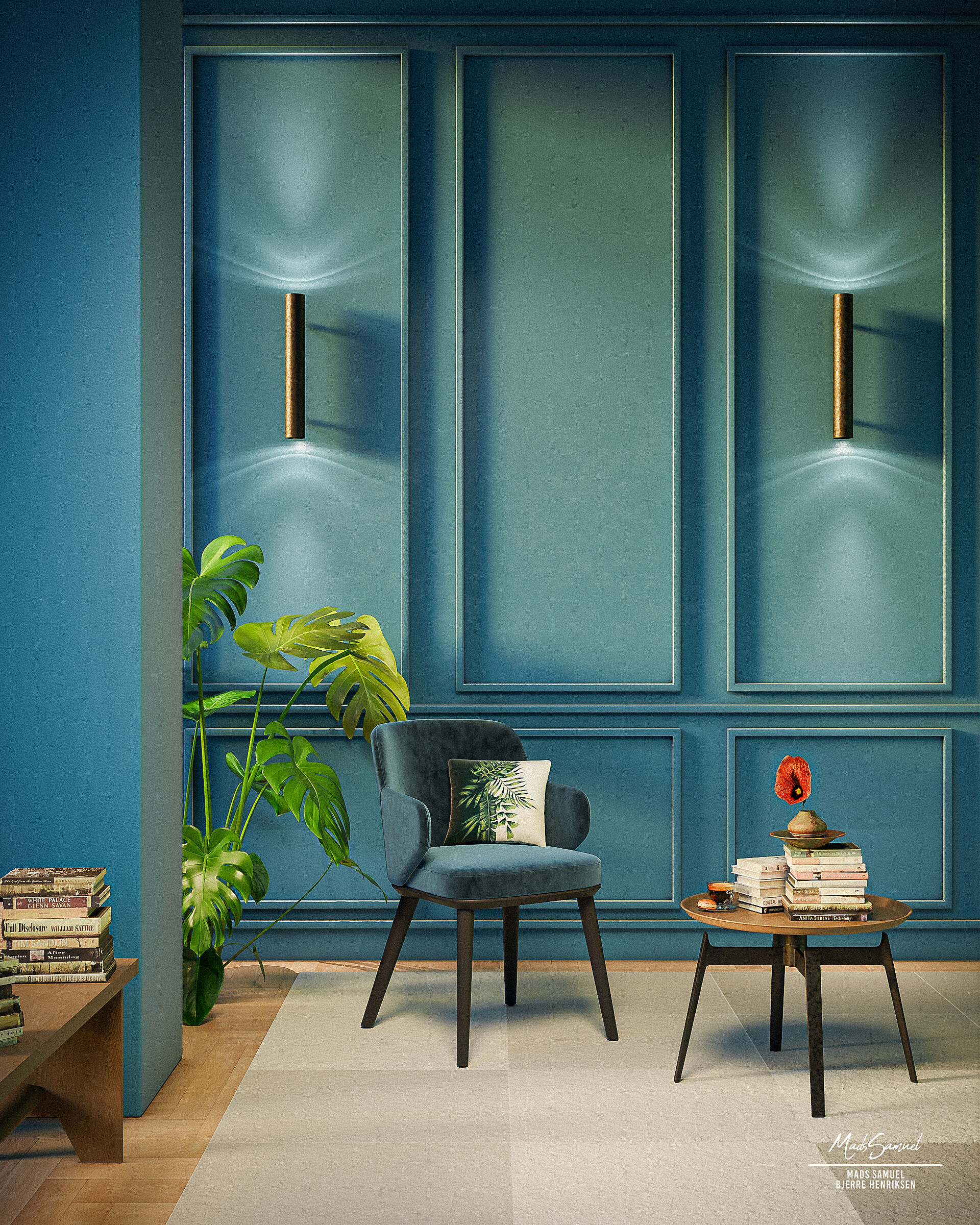 ArtStation - Reading Corner