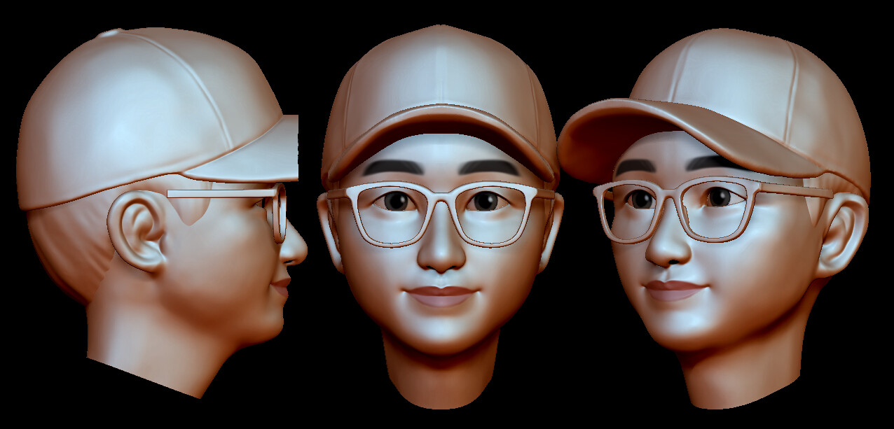 Billy Eong - Head sculpts