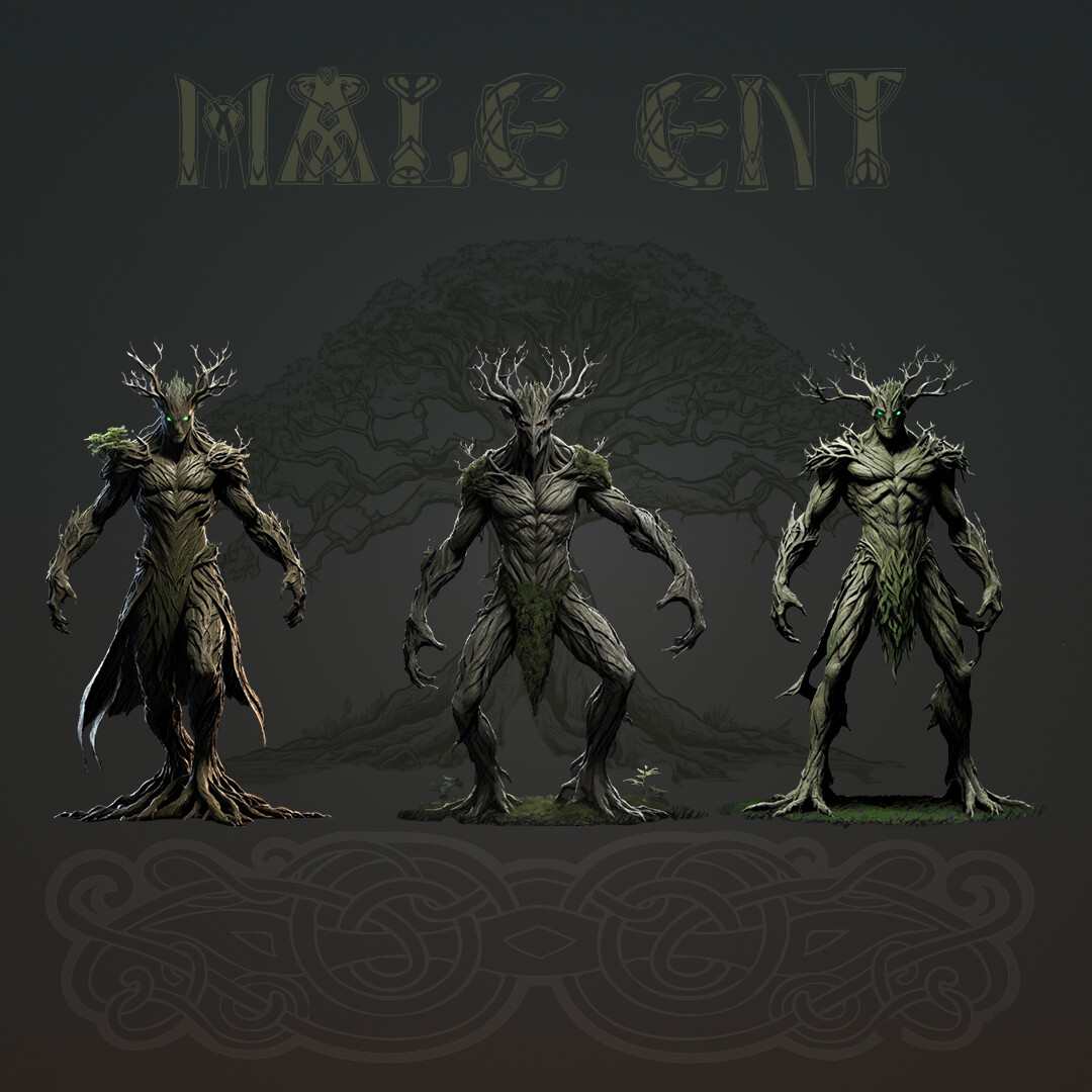 Volodymyr Ivanitsky - Concept's of the Male and the Female Ents