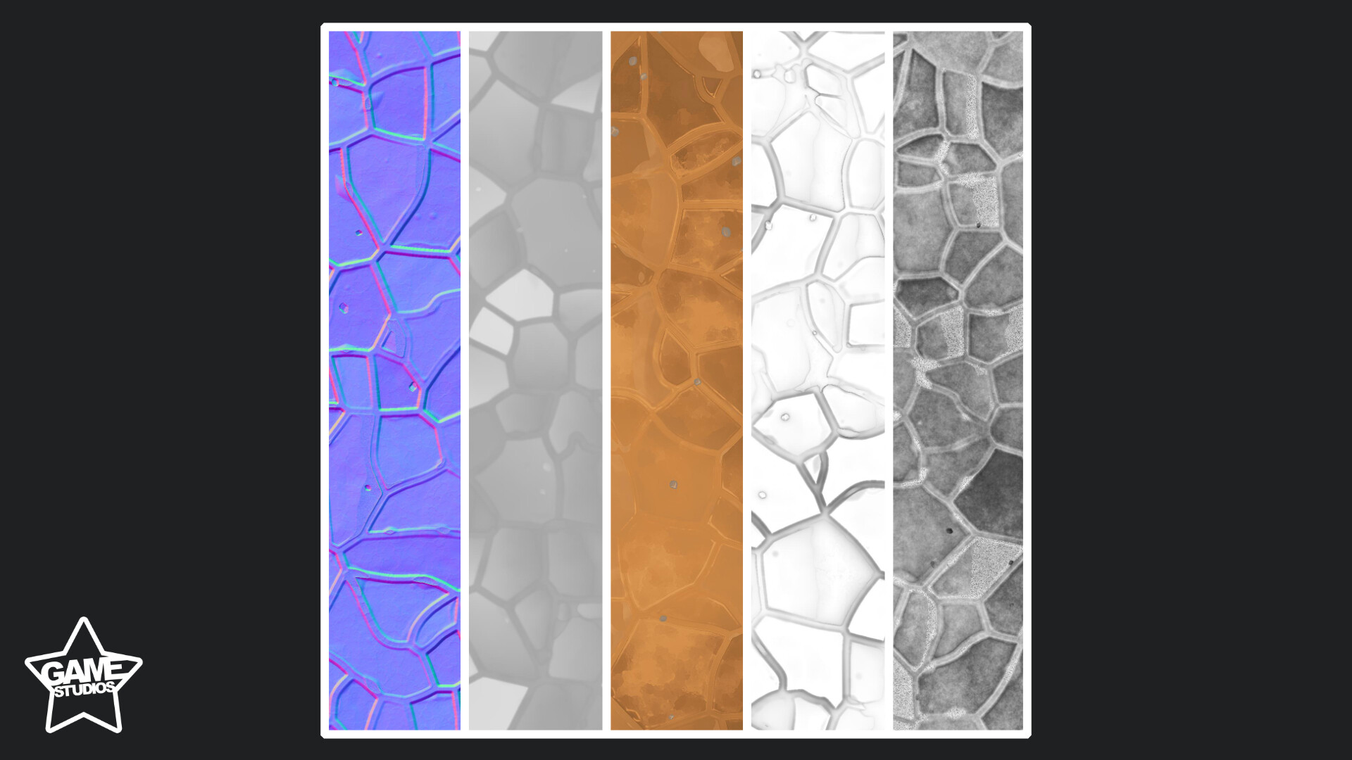 Star Game Studios - Stylized Desert Tiles Material 05 - Substance 3D ...