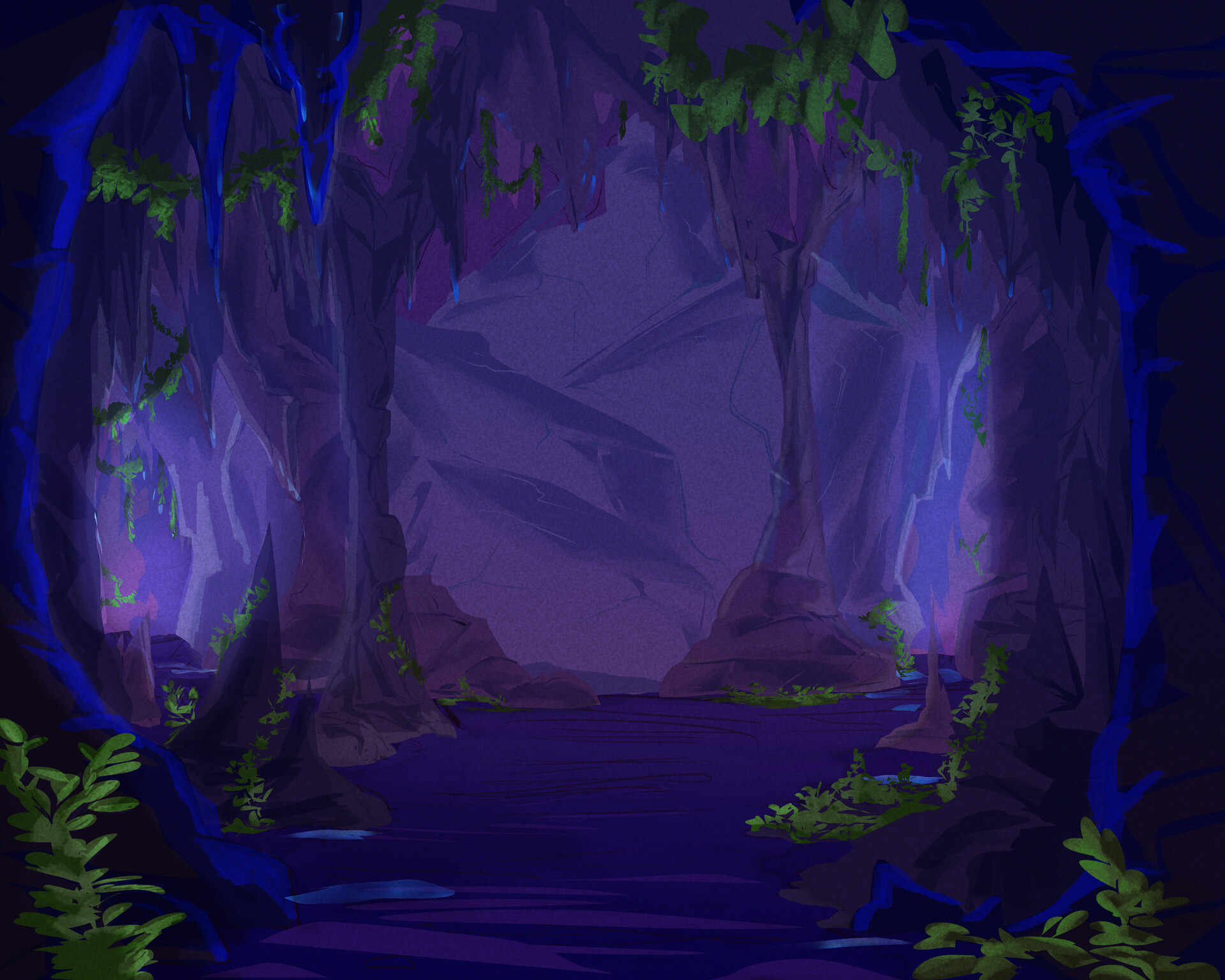 ArtStation - Cave BG