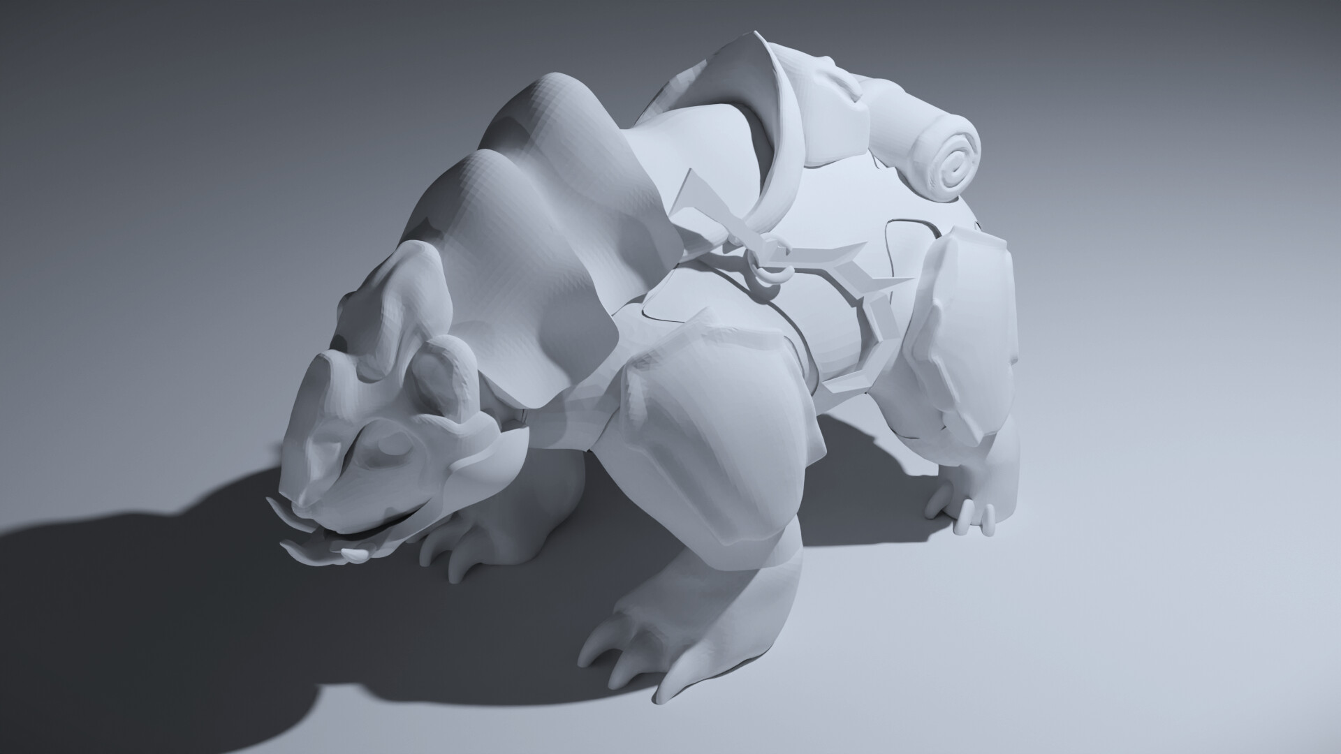 ArtStation - WARBEAR BATTLE MOUNT