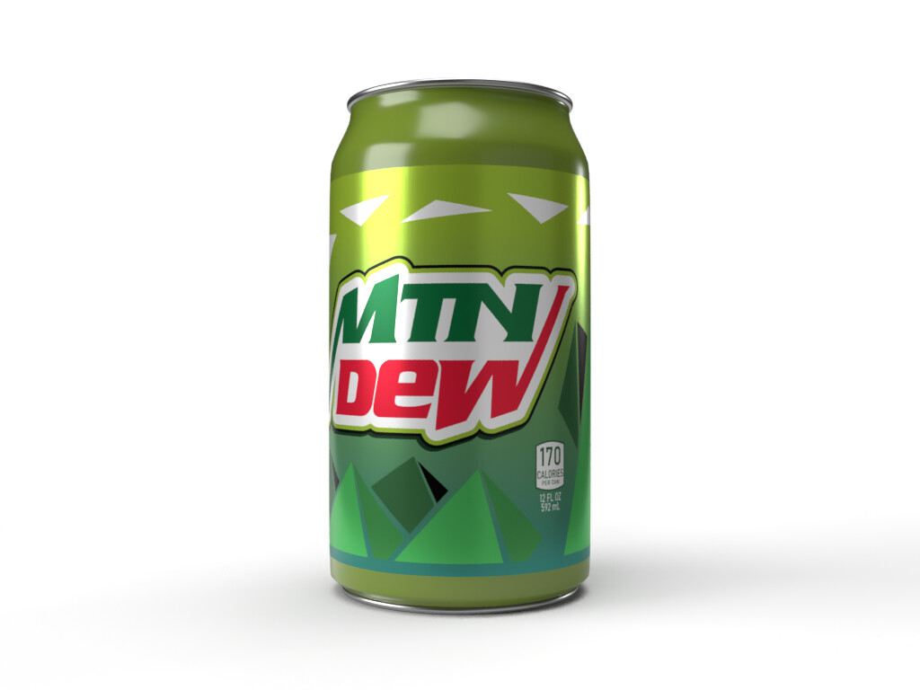 ArtStation - Mountain Dew Rebranding