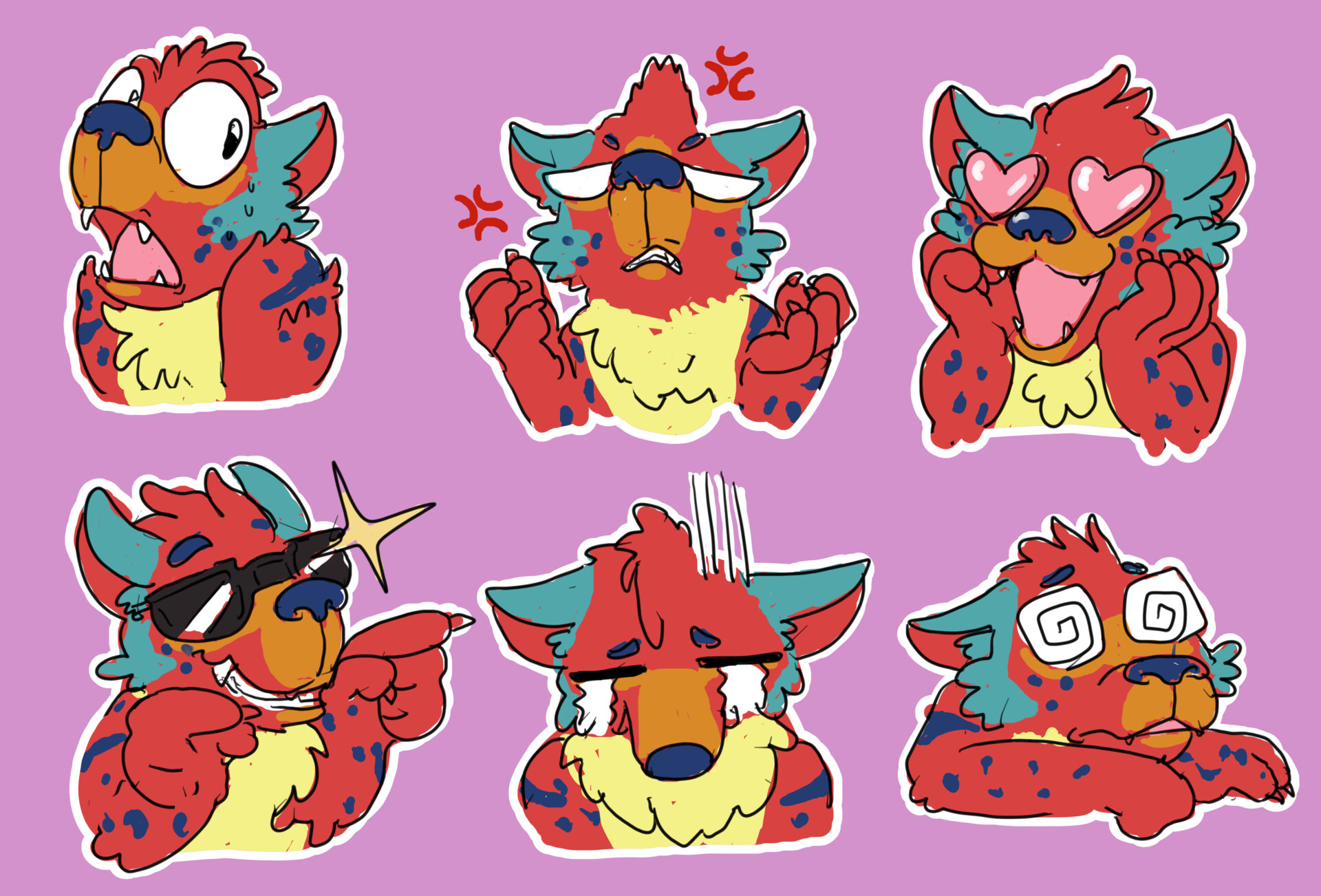 ArtStation - emote sample