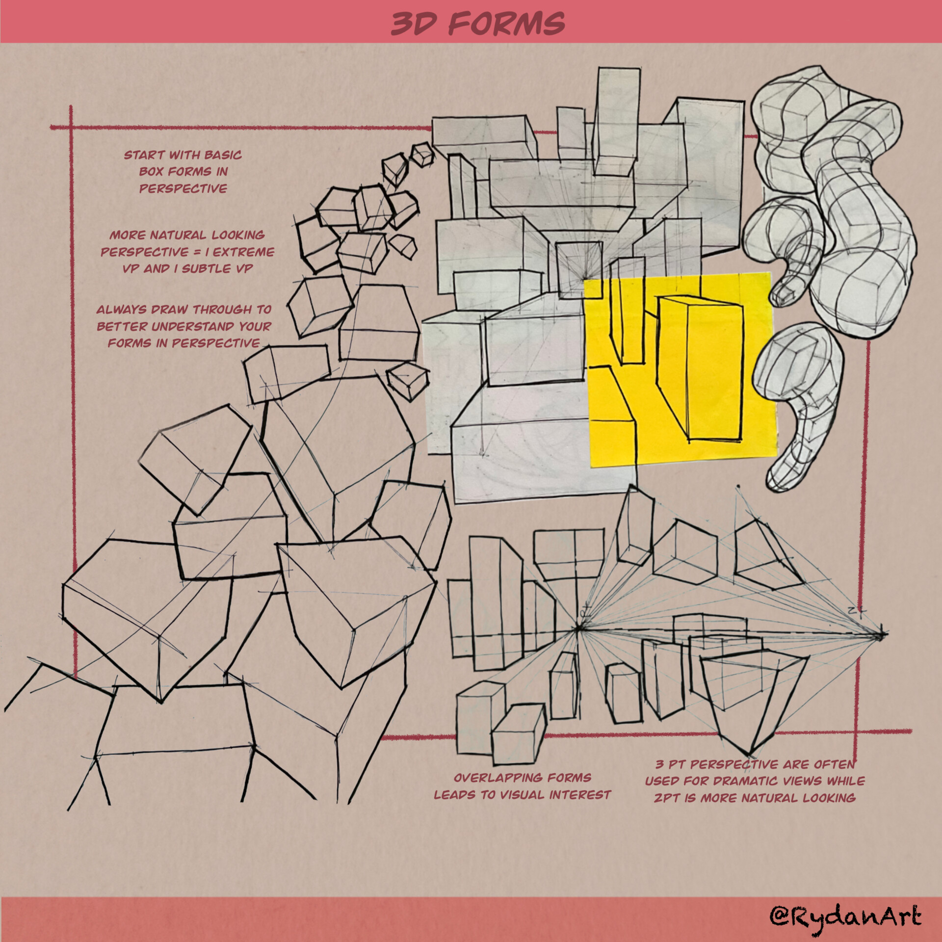 how to draw dramatic perspective