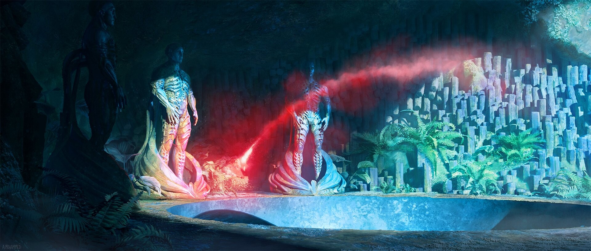 ArtStation - Alien Project: Hidden Base